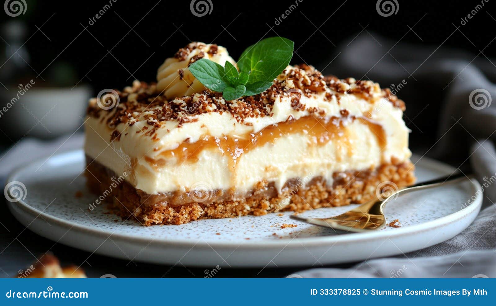 The Perfect Traditional Banoffee Pie Slice with Buttery Flaky Crust ...