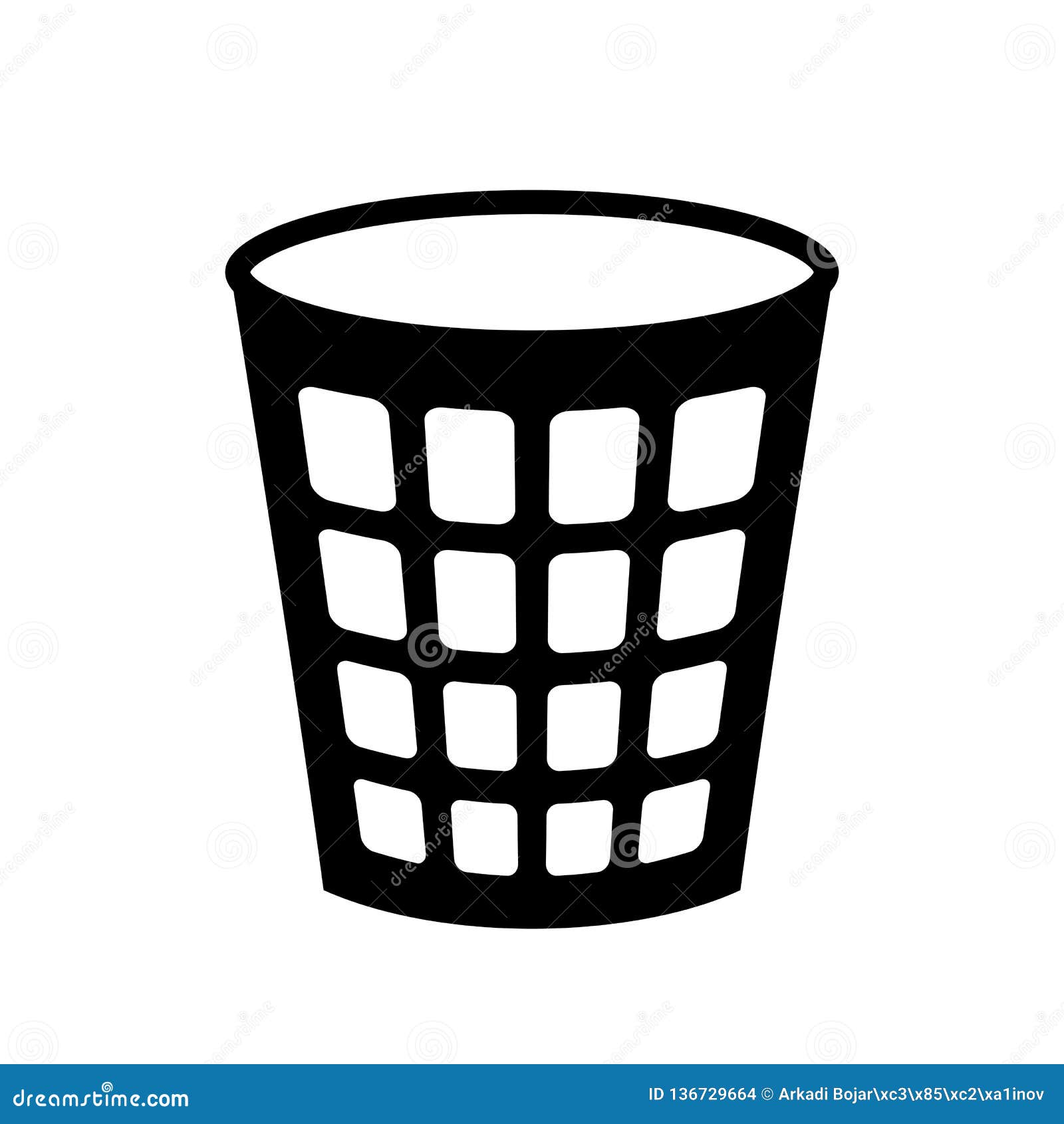 Empty Recycle Bin Vector Pictogram | CartoonDealer.com #158784715 Empty Recycle Bin Vector Pictogram | CartoonDealer.com #158784715