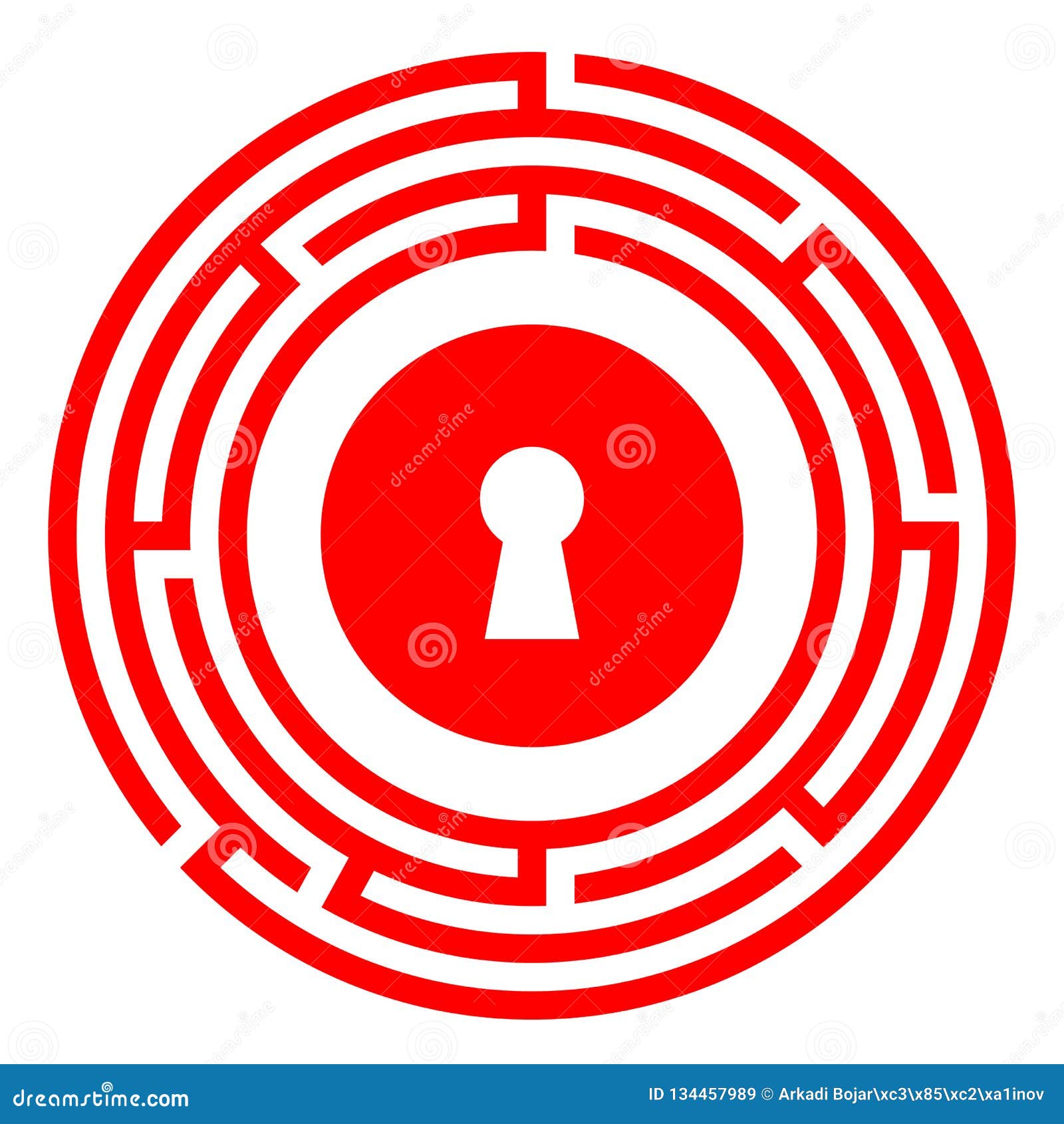 Escape room vector icon stock vector. Illustration of conundrum - 134457989