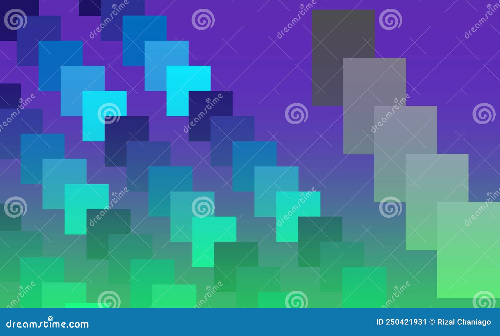 Diagonal Blue Gradient Boxes and Bigger Diagonal Gray Gradient Boxes ...