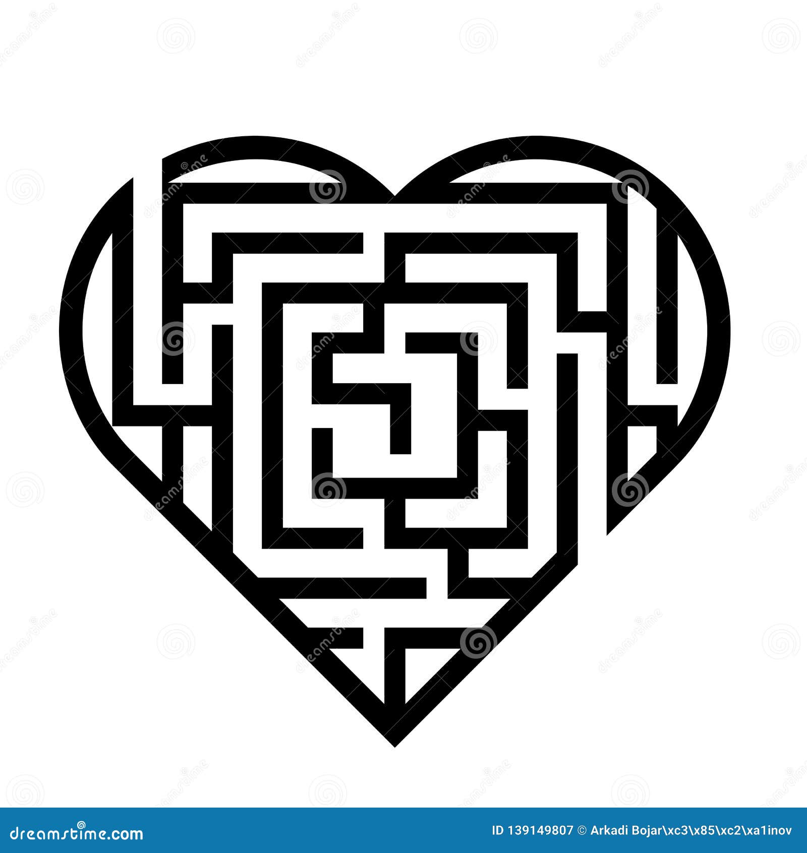 Labyrinth Vector Icon Isolated On Transparent Background, Linear ...