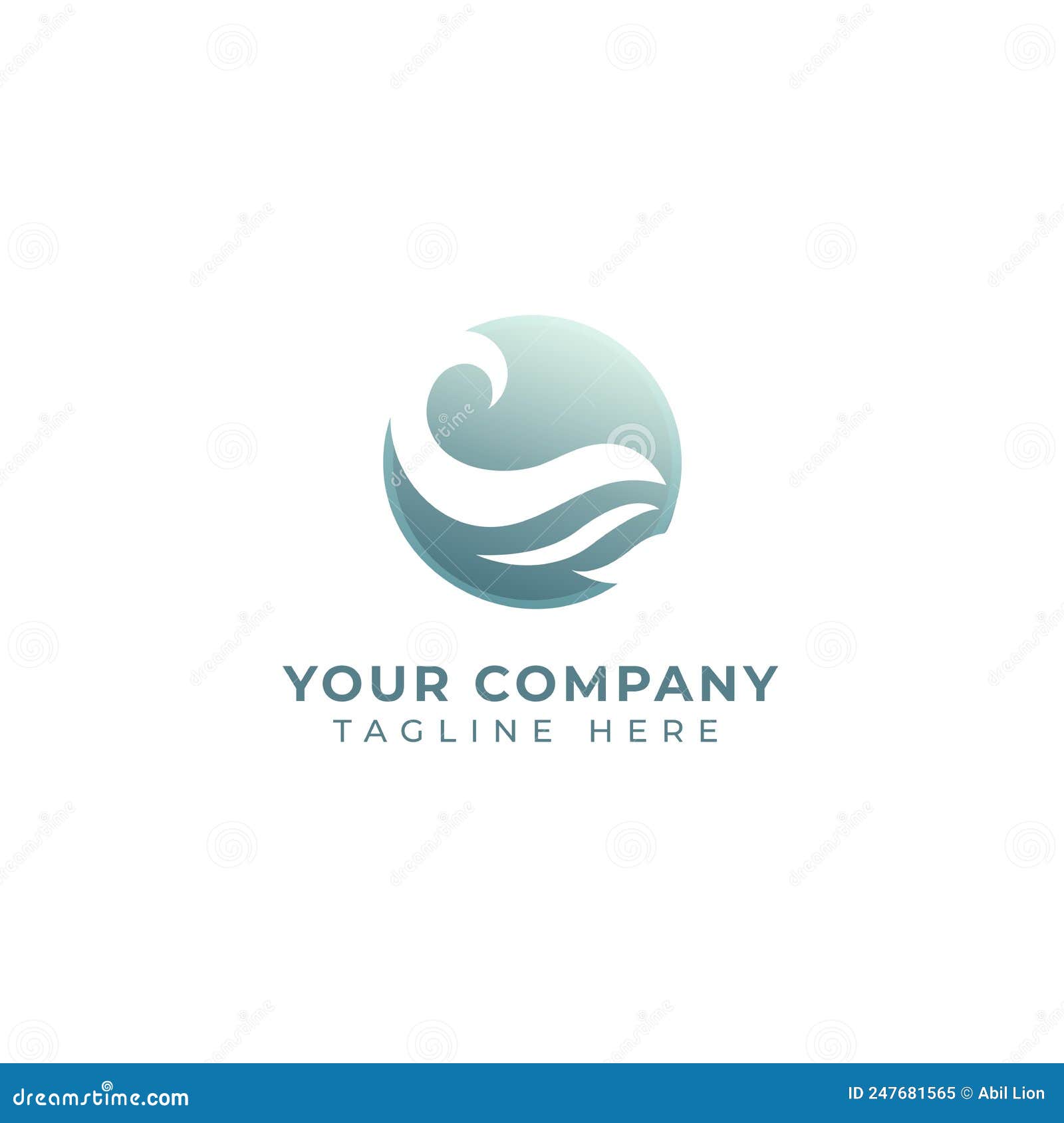 Sea Logo Vector Illustration . Stock Vector - Illustration of home ...