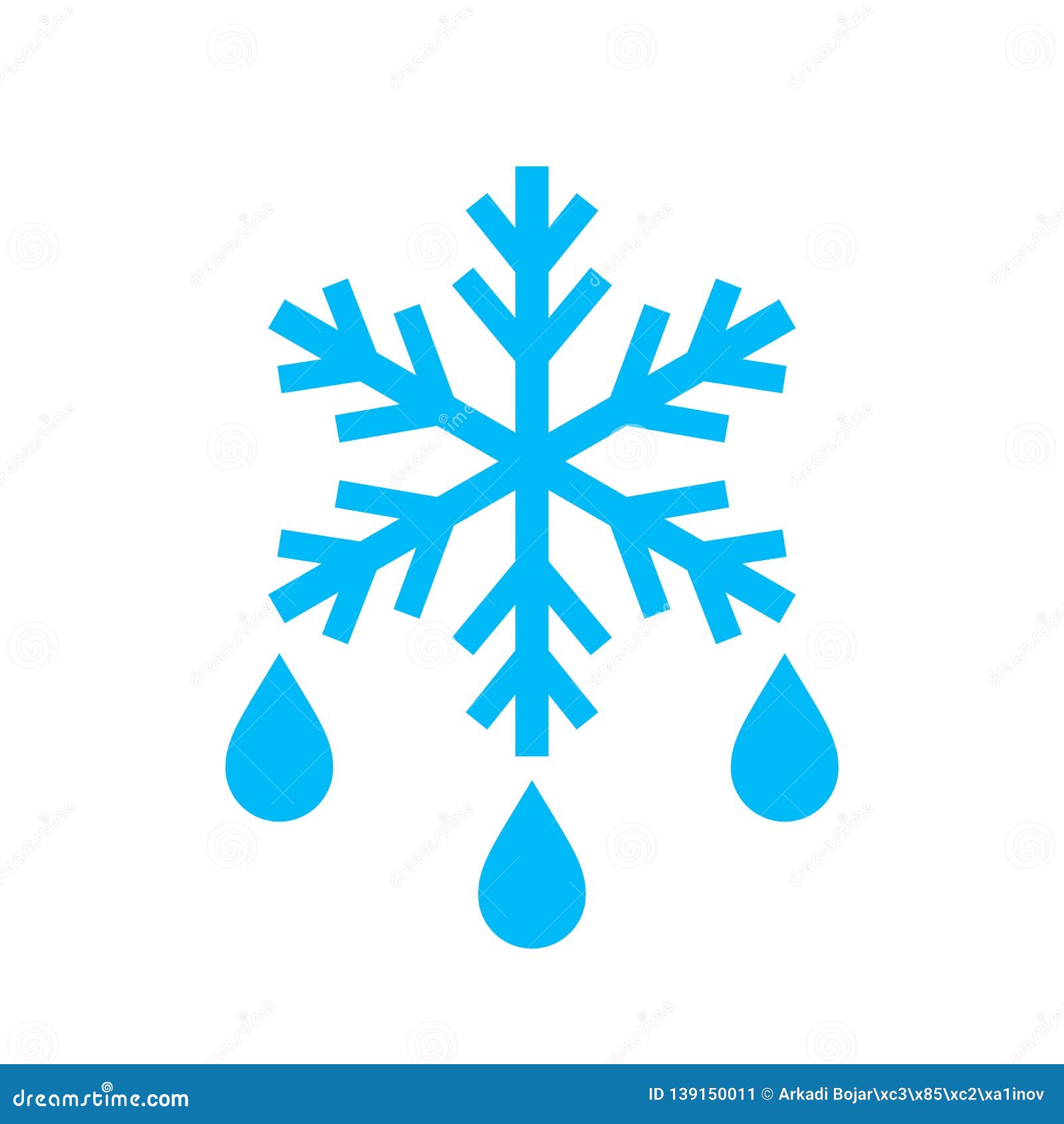 Thaw Icon. Trendy Thaw Logo Concept On White Background From Wea ...