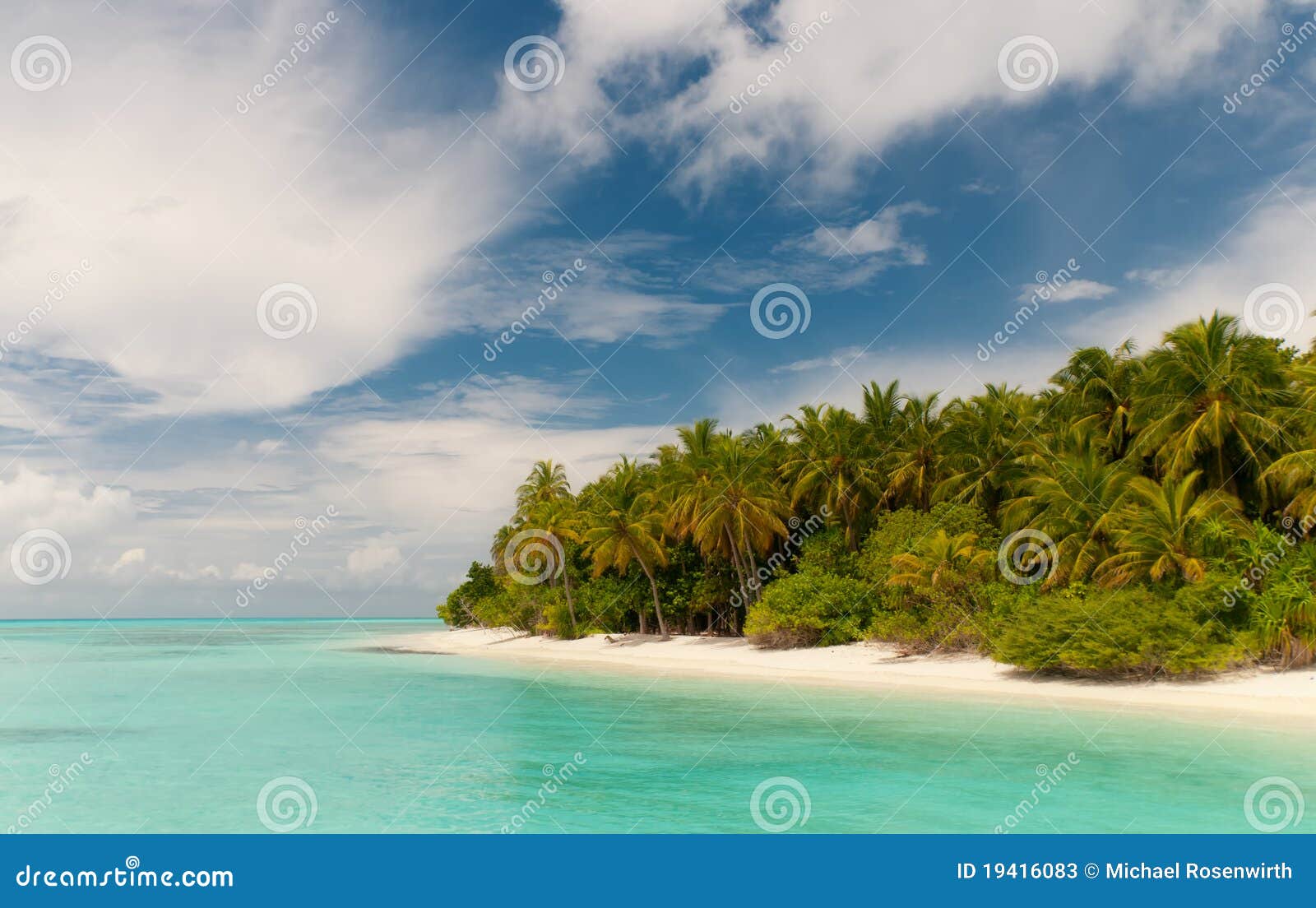 Untouched island stock image. Image of romantic, robinson - 19416083