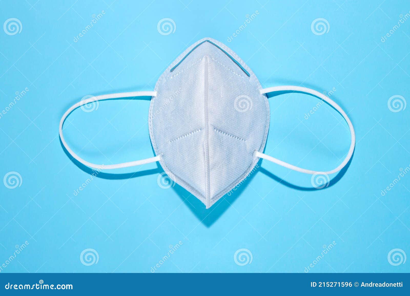 Unused Clean FFP2 Face Mask Stock Photo - Image of respirator, facial ...