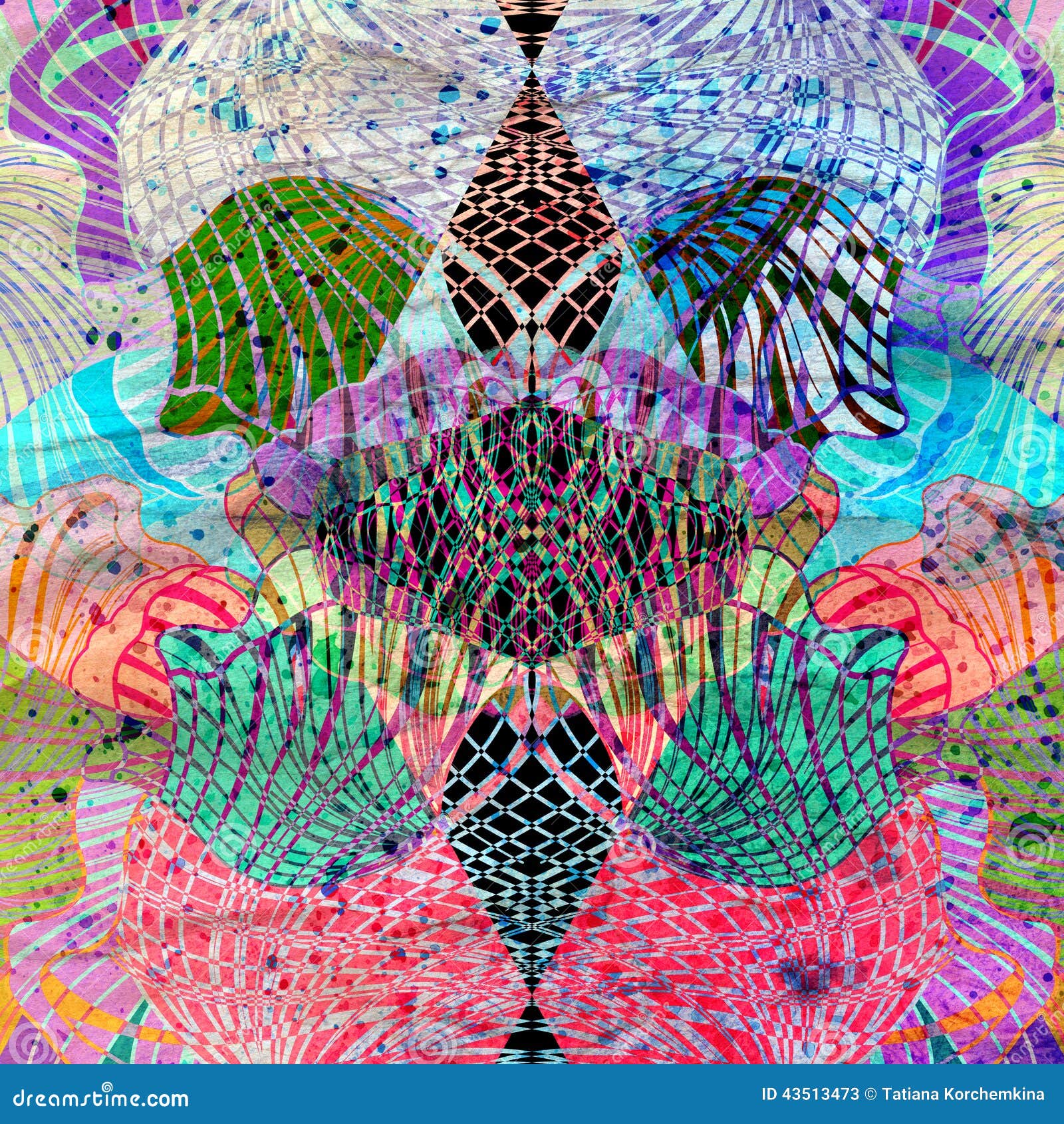 Unusual Abstract Background Stock Illustration - Illustration of ...