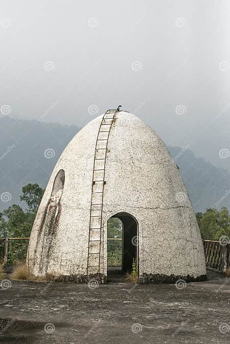 Unusual Architecture Egg Shaped Building Stock Photo - Image of famous ...