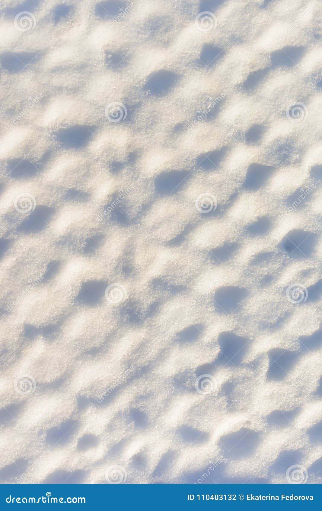 An Unusual Background, a Grid Covered with a Thick Layer of Snow. the ...