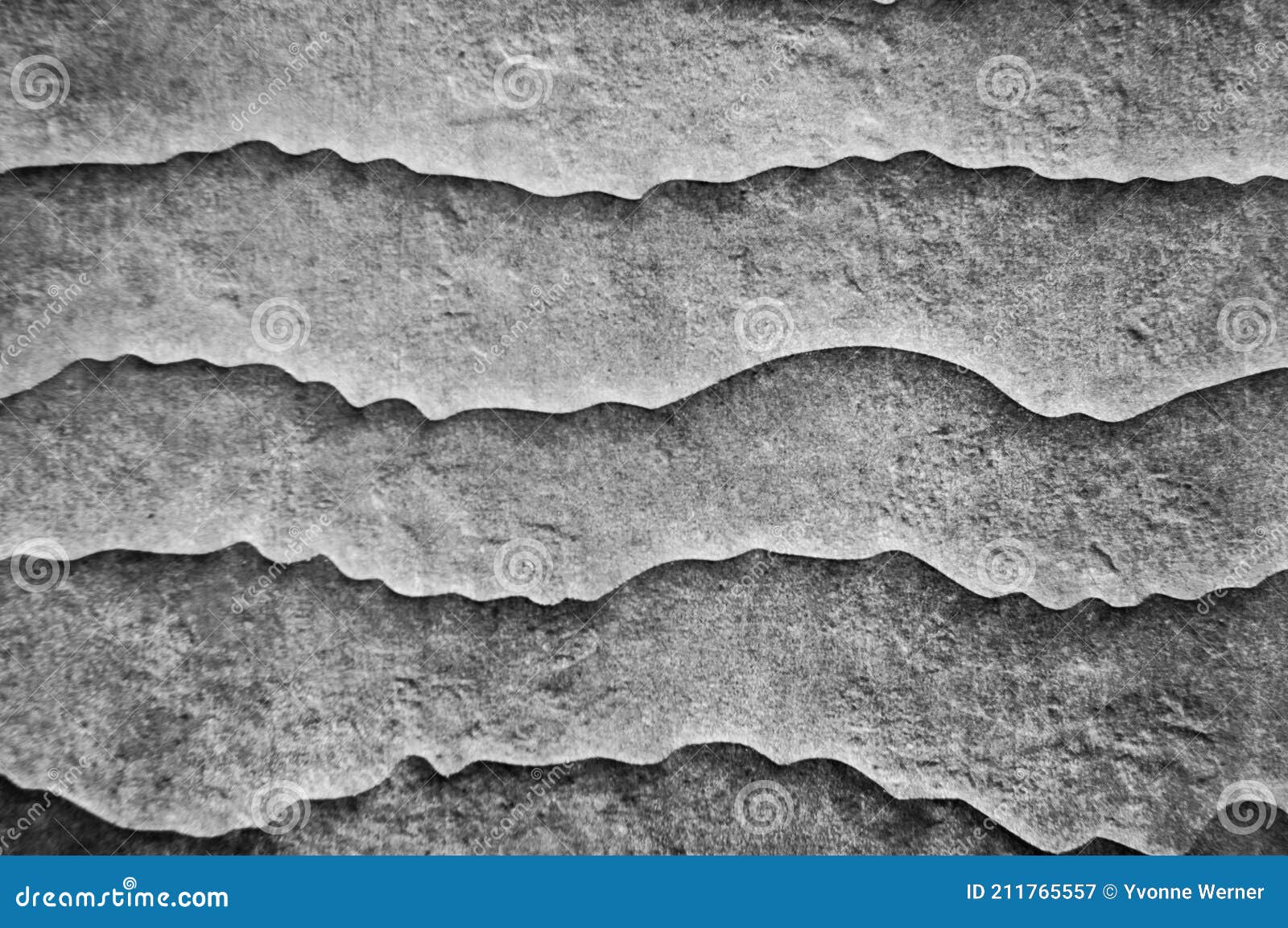 Unusual Background. Wavy Stone Look Stock Image - Image of texture ...