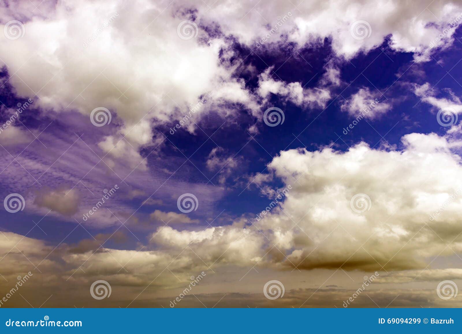 Unusual beautiful sky stock image. Image of landscape - 69094299