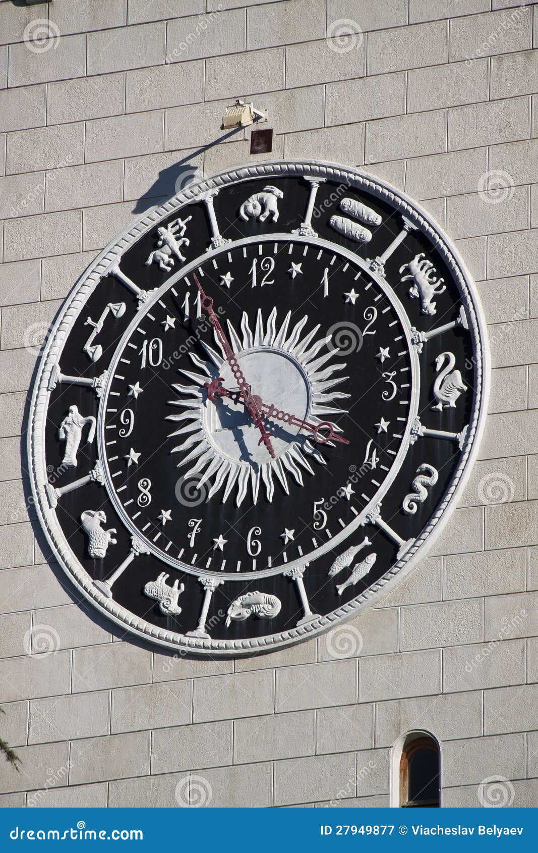 Unusual clock stock image. Image of dial, hand, krasnodar - 27949877