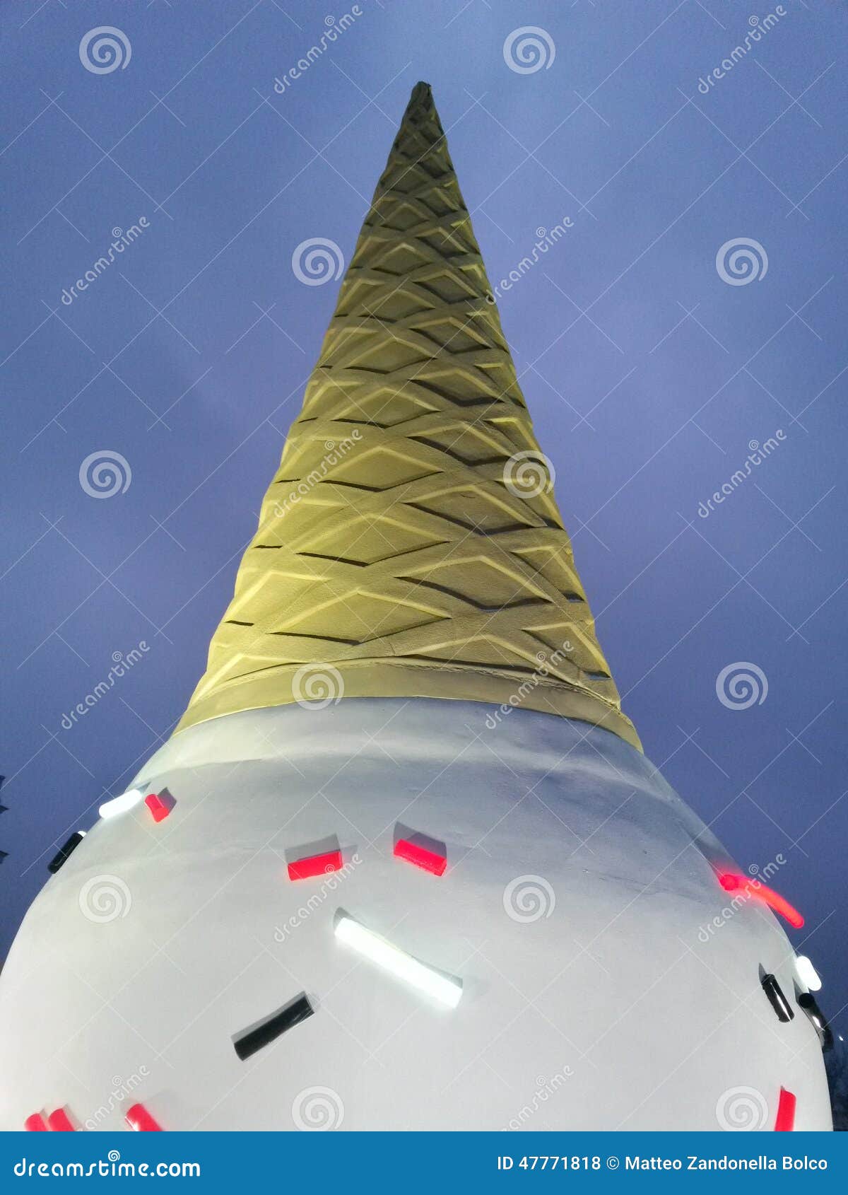 Unusual cone stock photo. Image of unusual, sculpture - 47771818