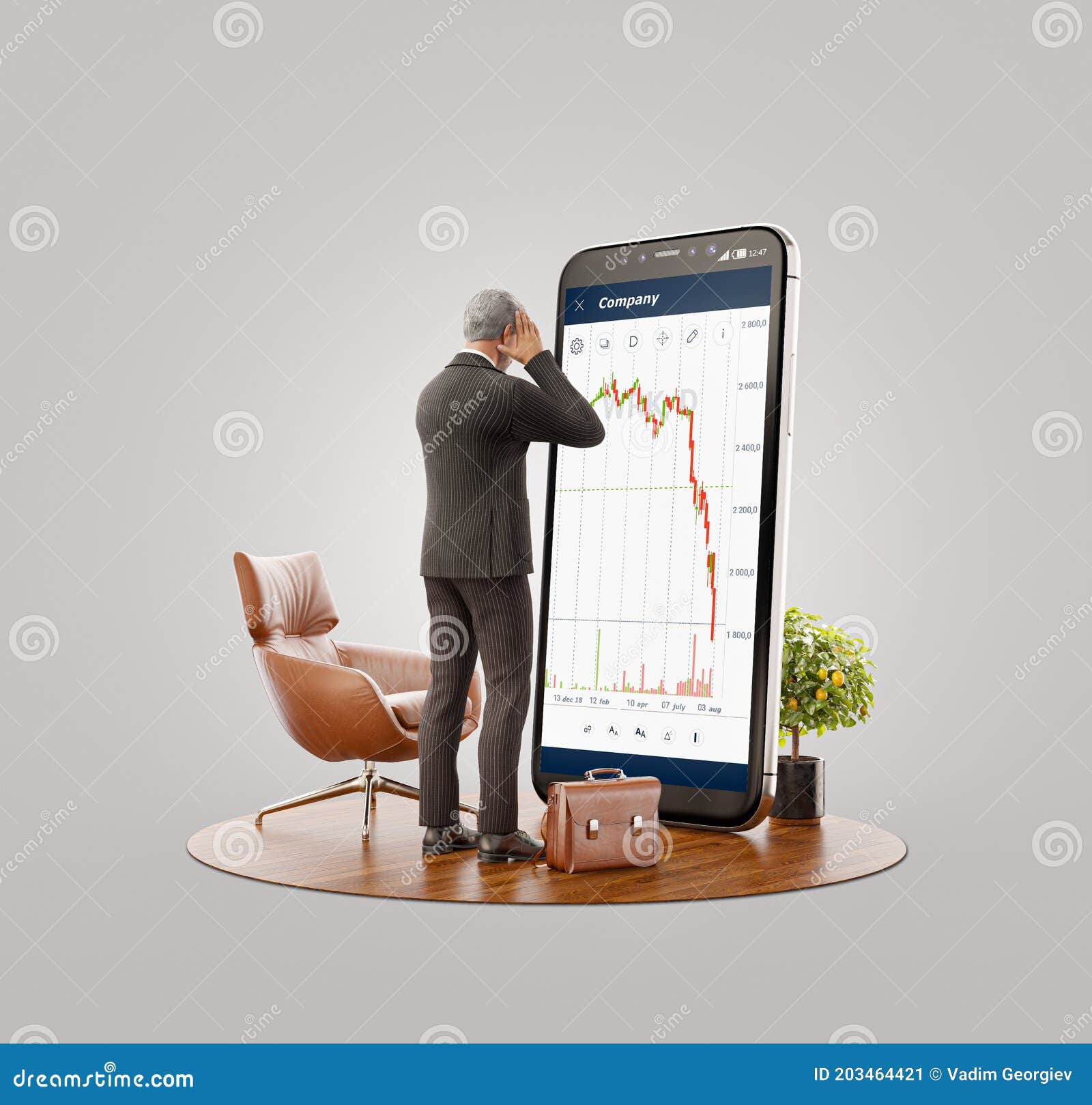 Unusual 3d Illustration Smart Phone Application Stock Illustration ... Unusual 3d Illustration Smart Phone Application Stock Illustration ...