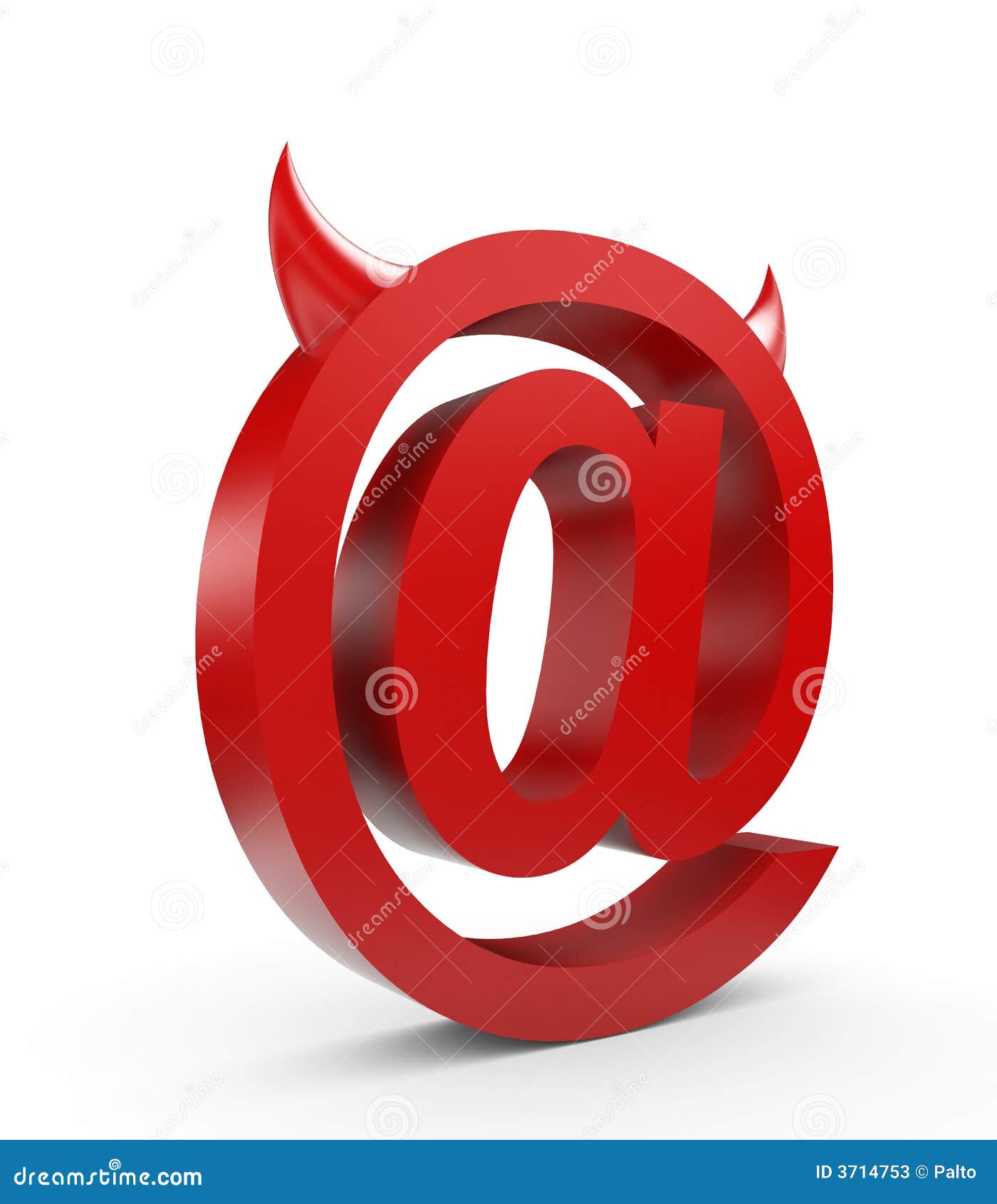 Unusual email sign stock illustration. Illustration of character - 3714753