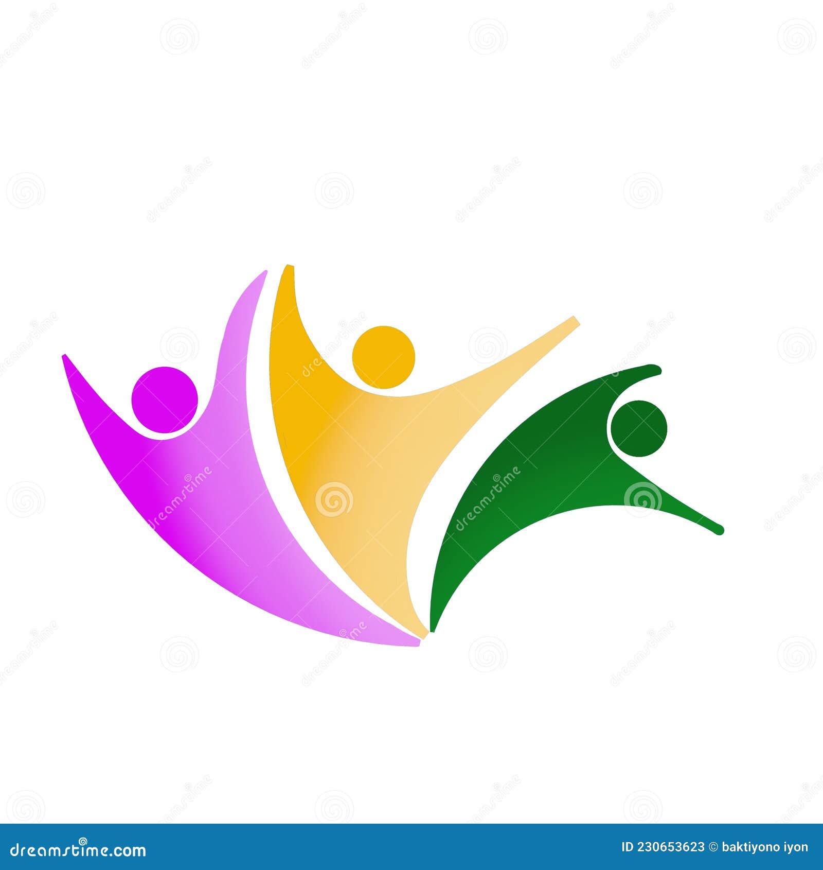 Unusual Group of People. Group of People in Teamwork and Group ...