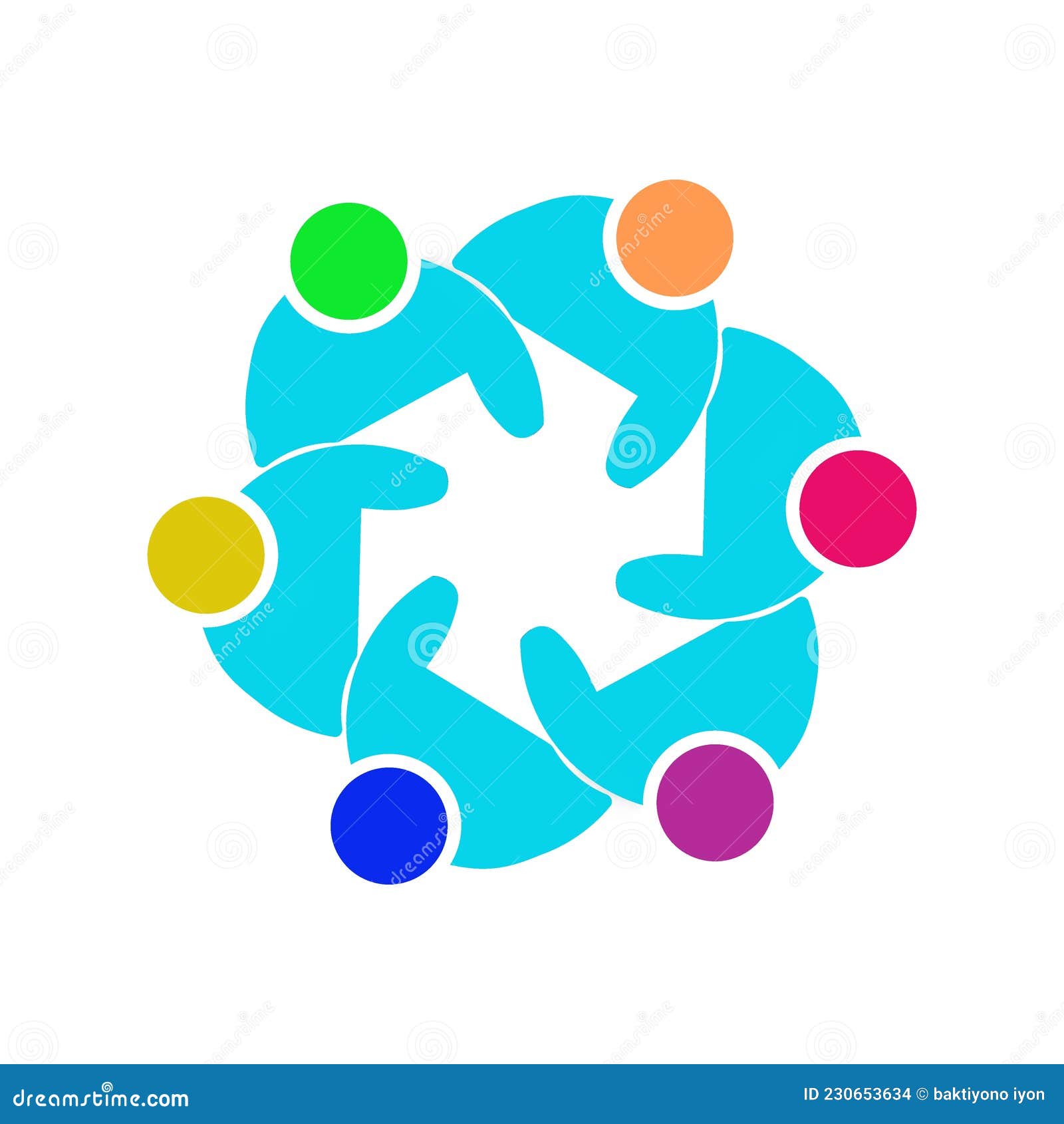 Unusual Group of People. Group of People in Teamwork and Group ...