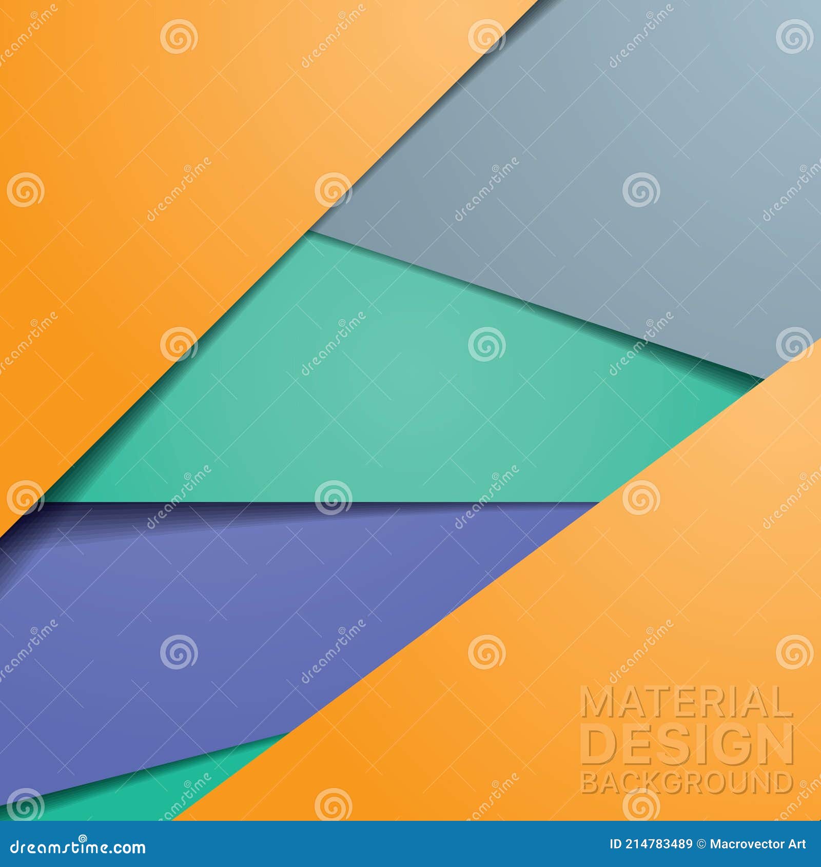 Unusual Modern Material Design Background Stock Vector - Illustration ...