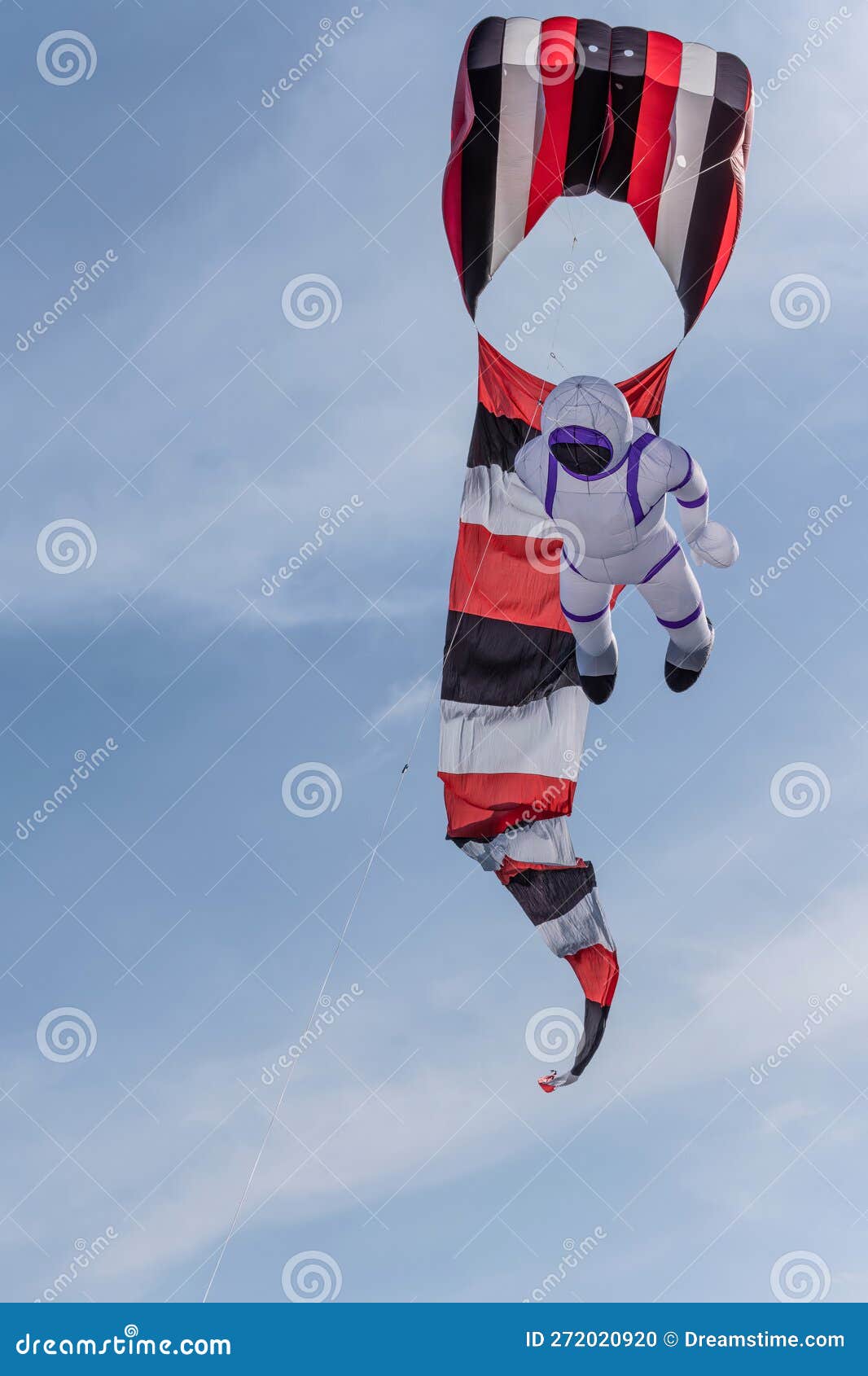 Cellular Kite and Spaceman Flying Stock Photo - Image of ship ...