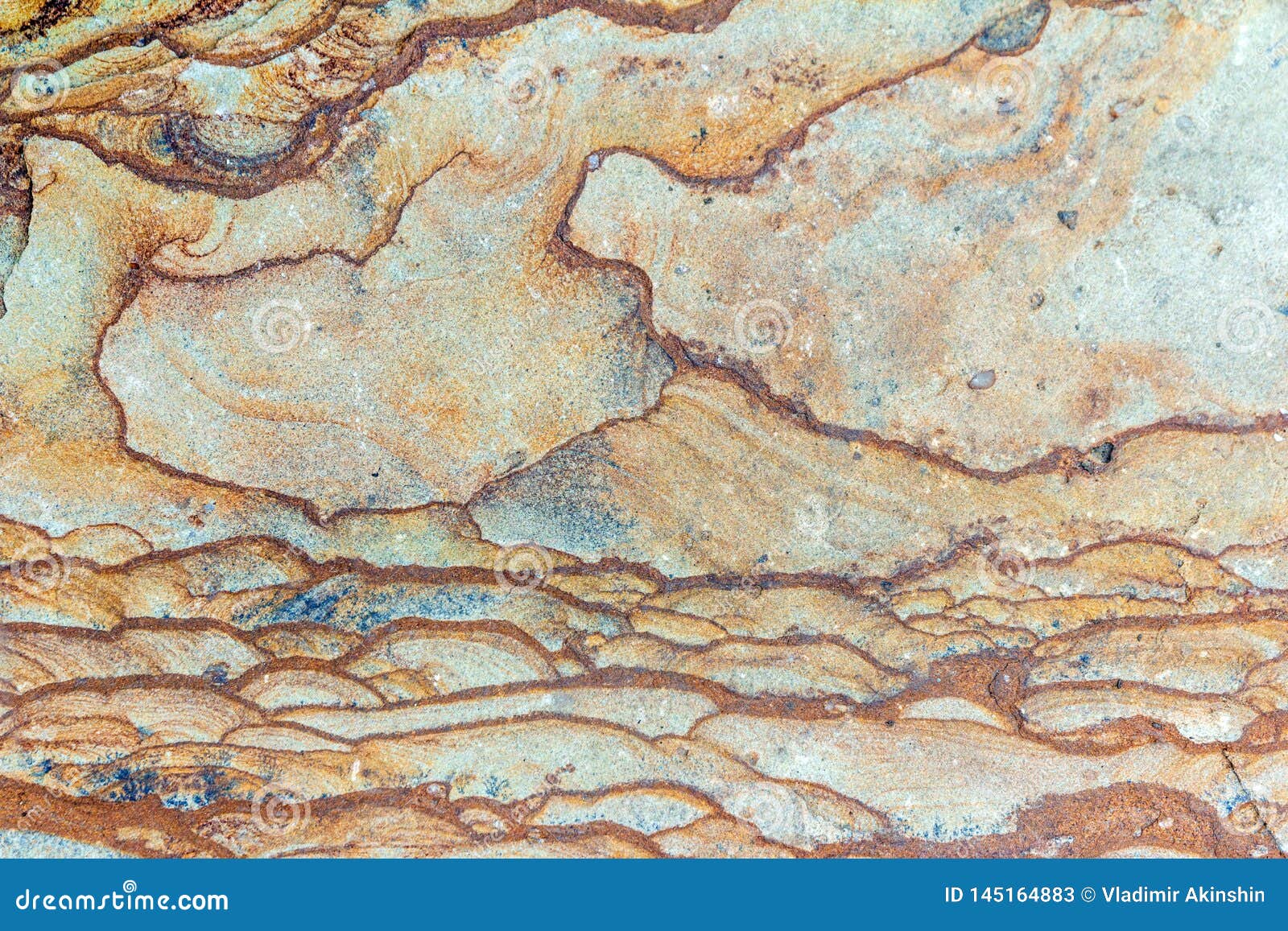 Bizarre Patterns on the Stone Slice, Background, Stone Texture Stock ...