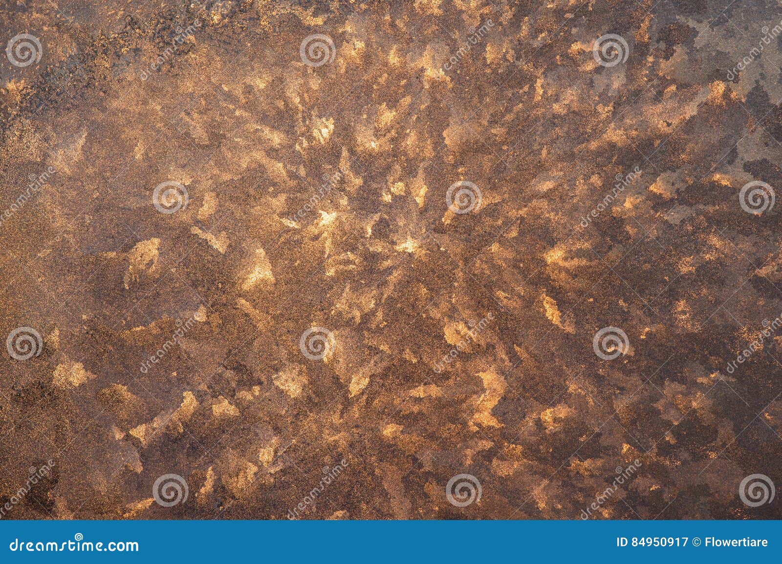 Unusual Patterns of Frost on a Window Stock Image - Image of abstract ...