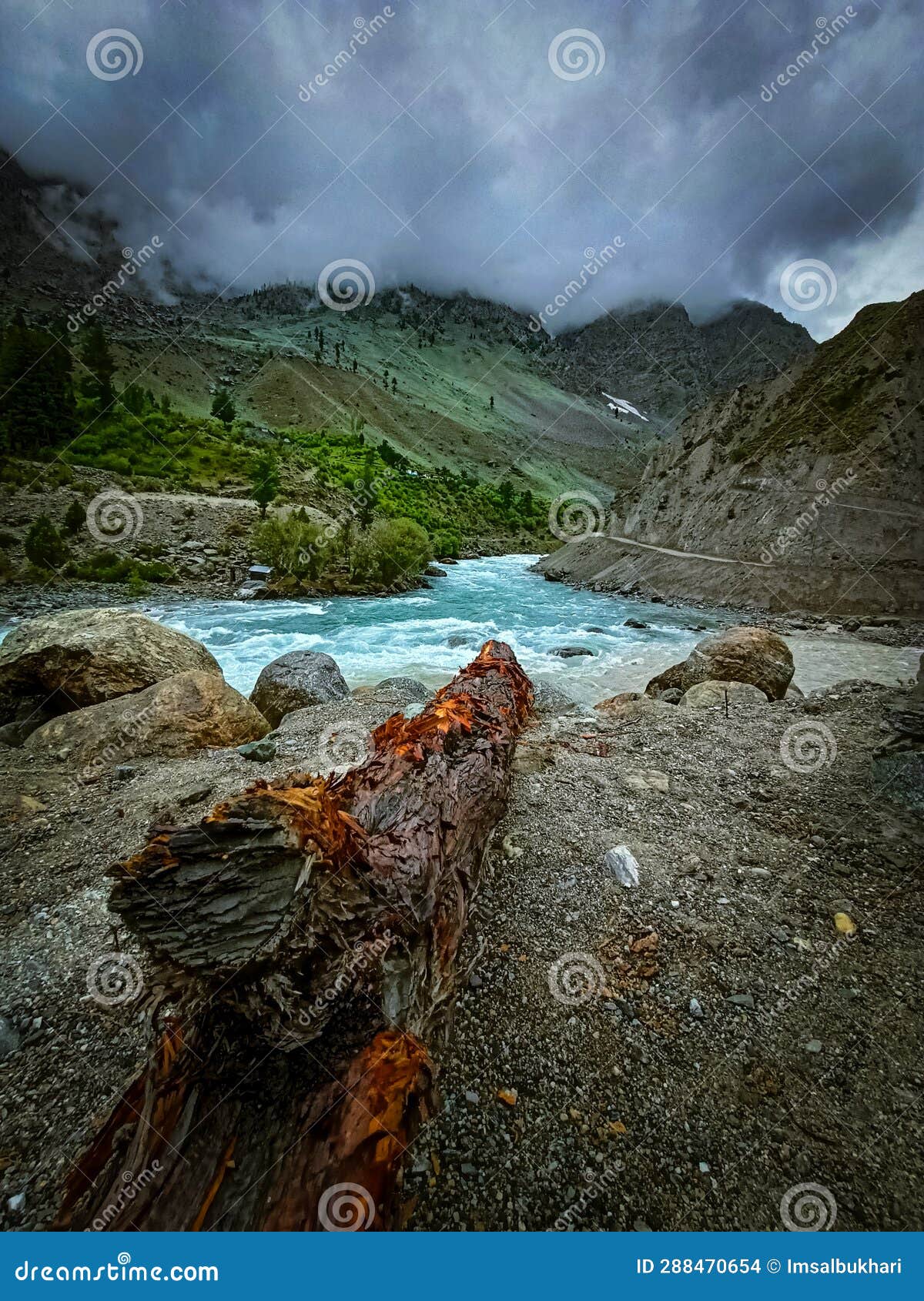 An Unusual Scene Where Two Rivers of Different Colors Meet and Flow ...