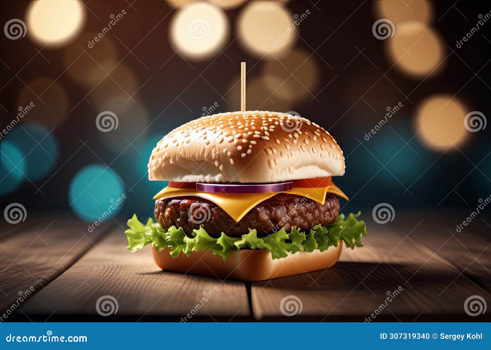 Unusual square hamburger. stock illustration. Illustration of food ...