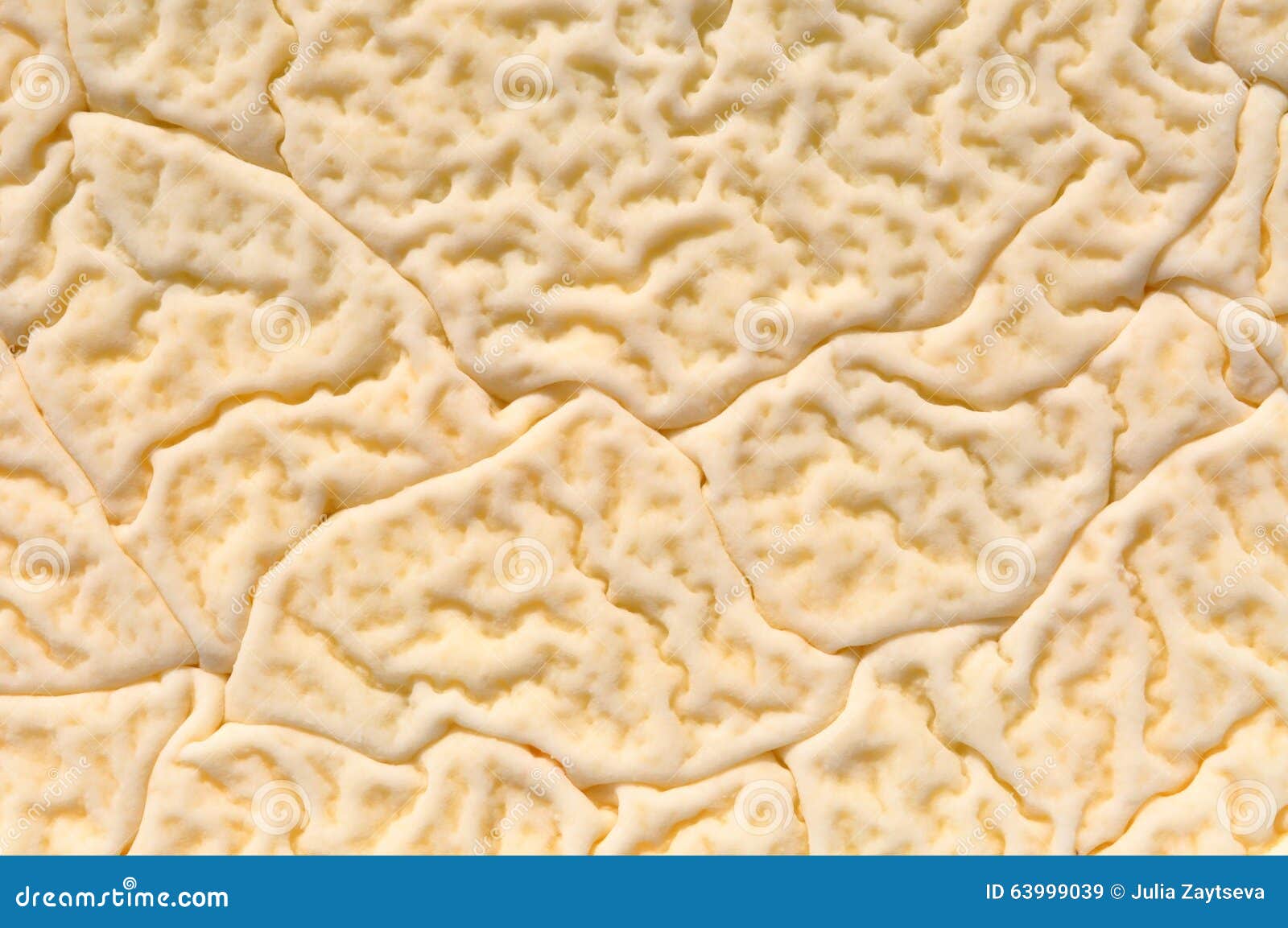 Unusual Textured Surface Curdled Milk Stock Image - Image of textured ...