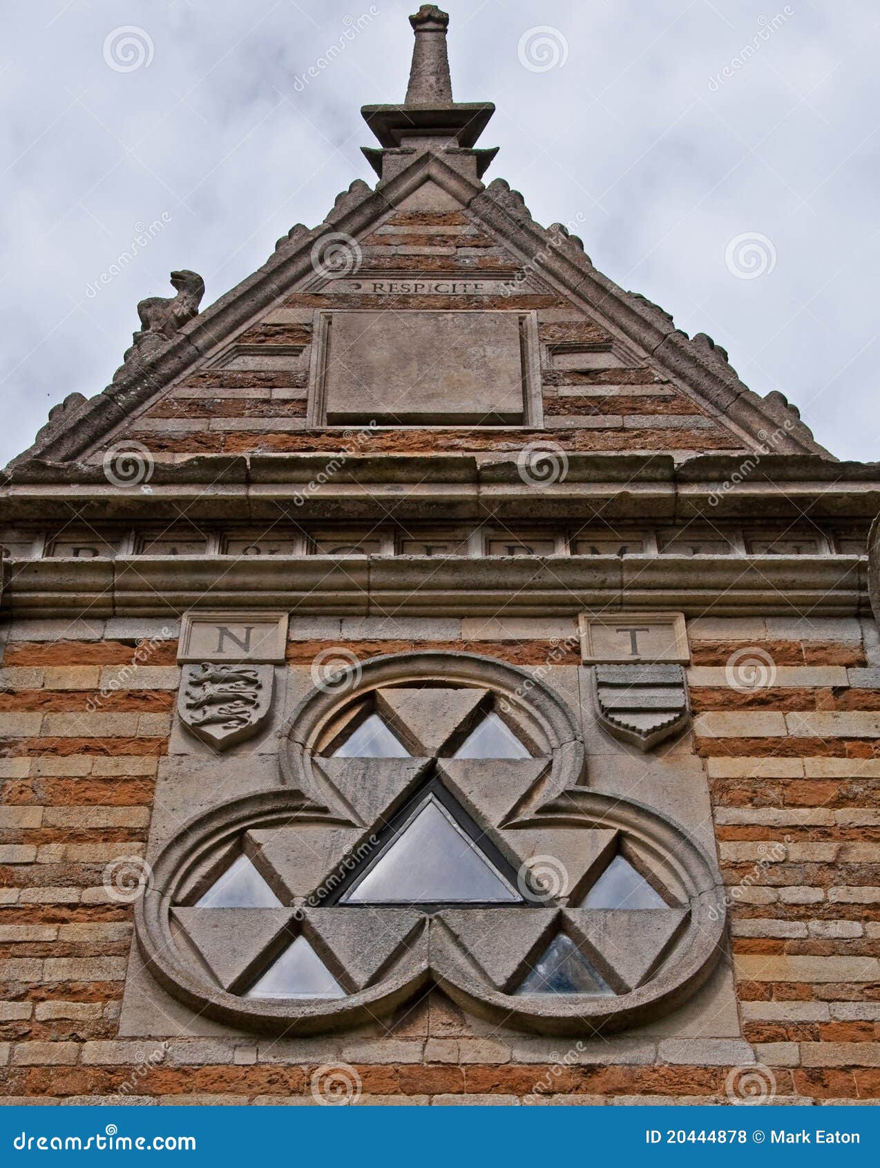 Unusual Triangular Lodge House Stock Photo - Image of triangle, ruin ...