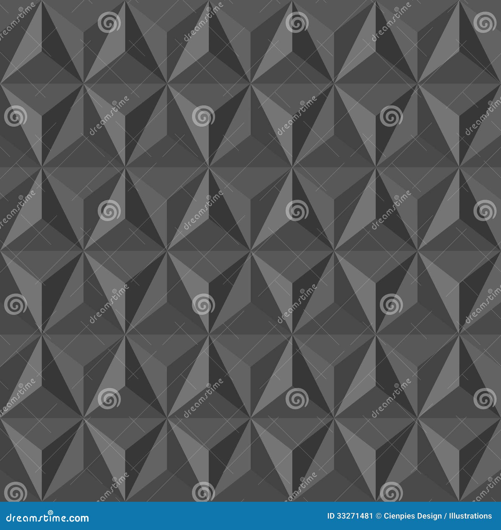 Unusual Vintage Abstract Geometric Pattern. Stock Vector - Illustration ...