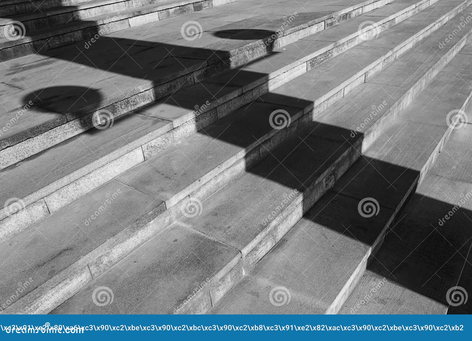 Zig Zag Shadow In The Stairs Royalty-Free Stock Image | CartoonDealer ...