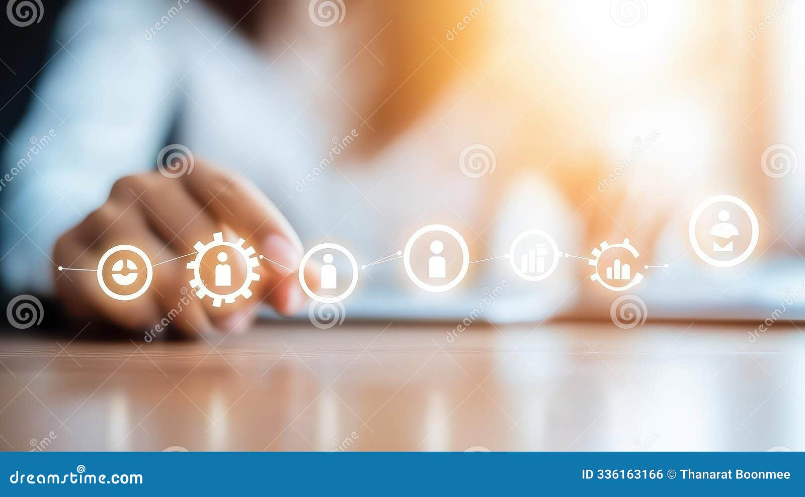 Performance Tracking Linear Icons Set. Analytics, Metrics, Evaluations ...