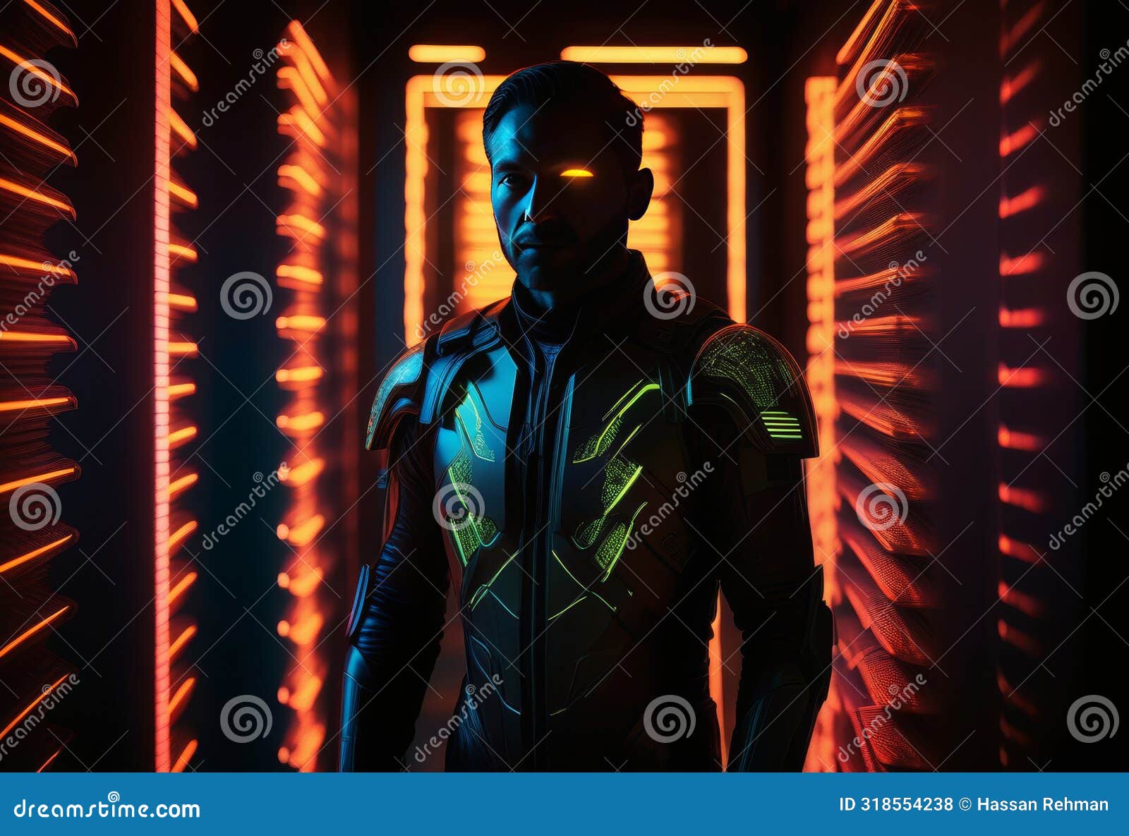 Unveiling the Altered Humanoids in Genetic Modification Realms Stock ...