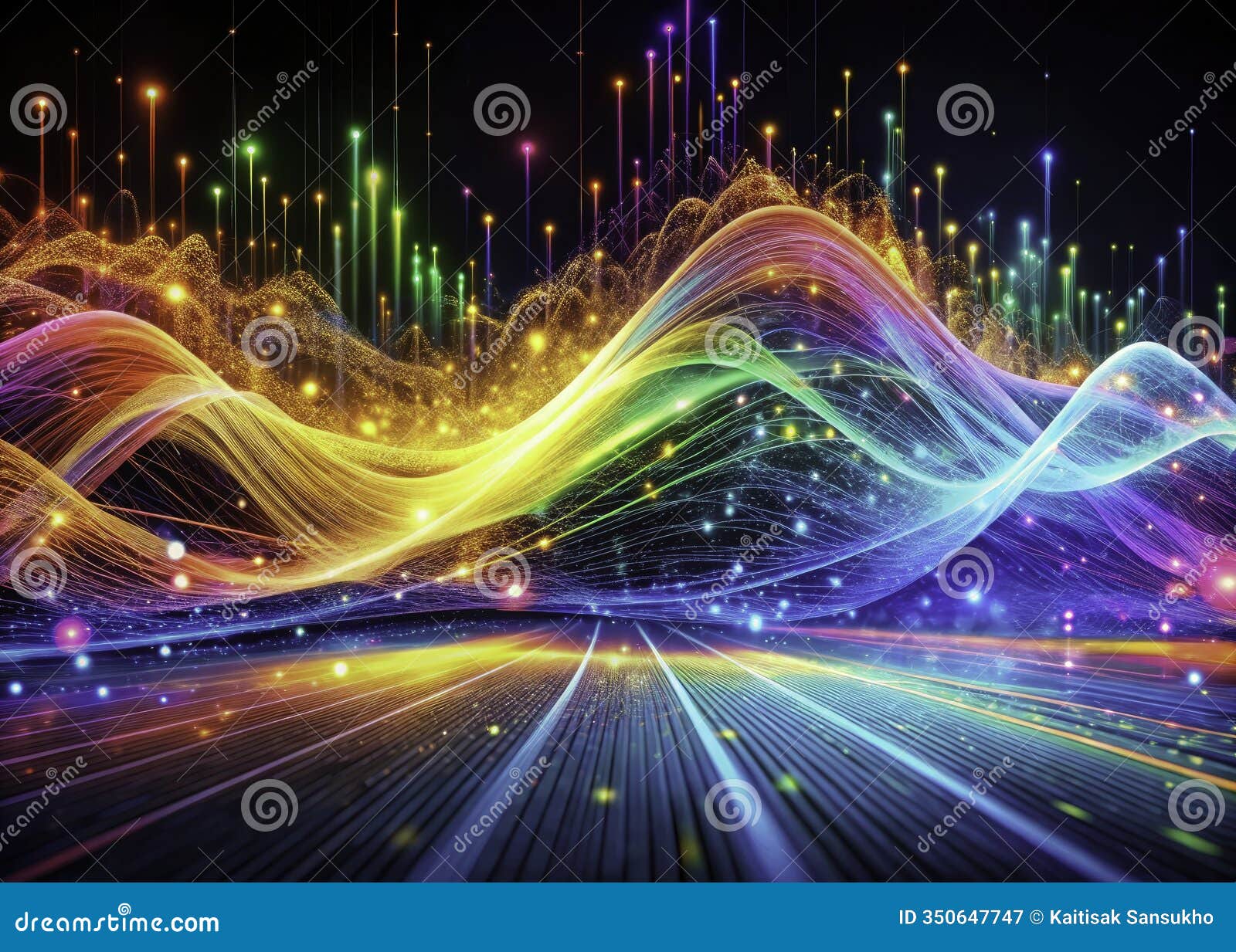 Unveiling Big Datas Secrets a Dynamic Visualization of Data Flow Using a Particle System and ...