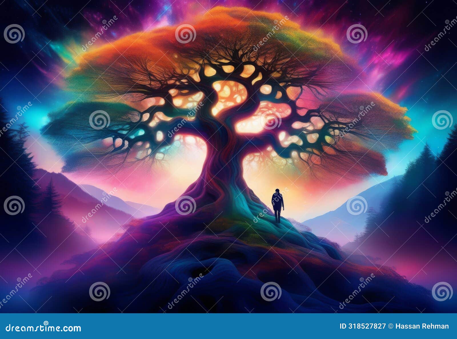 Unveiling the Enigmatic Binary Tree Entity Stock Illustration ...