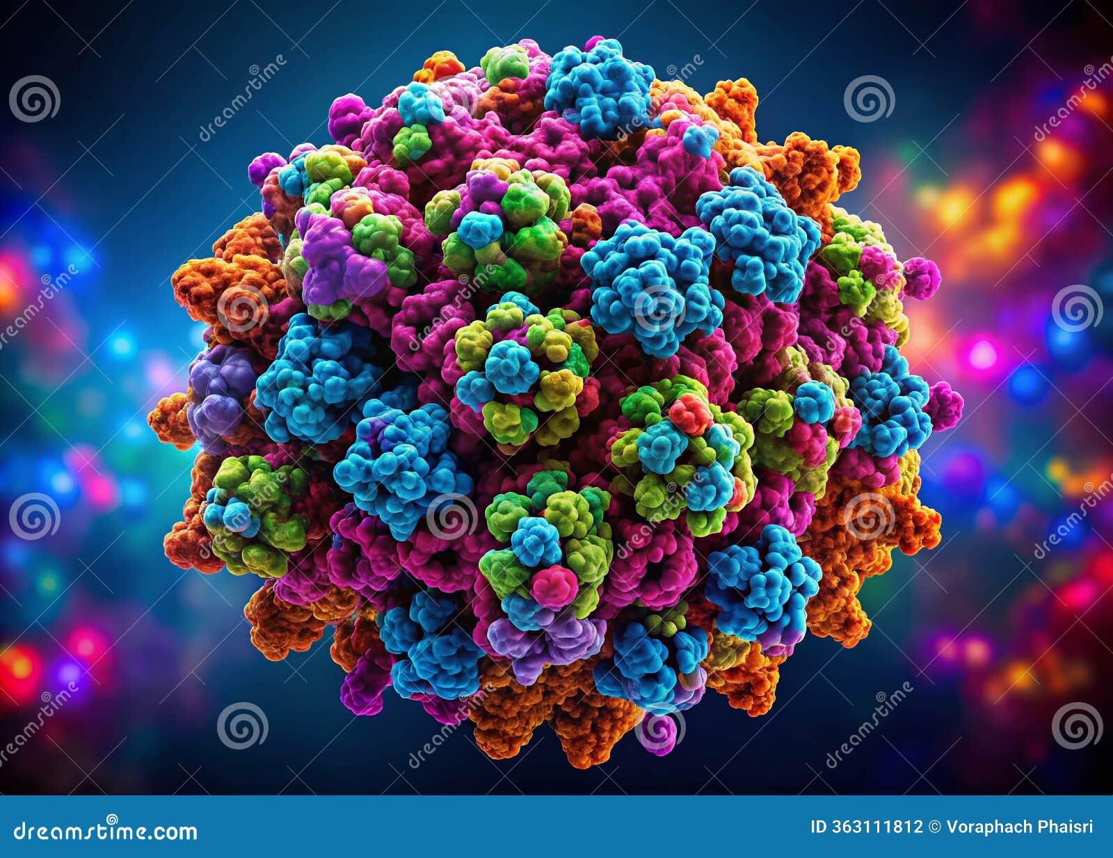 Unveiling The Intricate 3D Structure Of Hemoglobin A Detailed Molecular ...