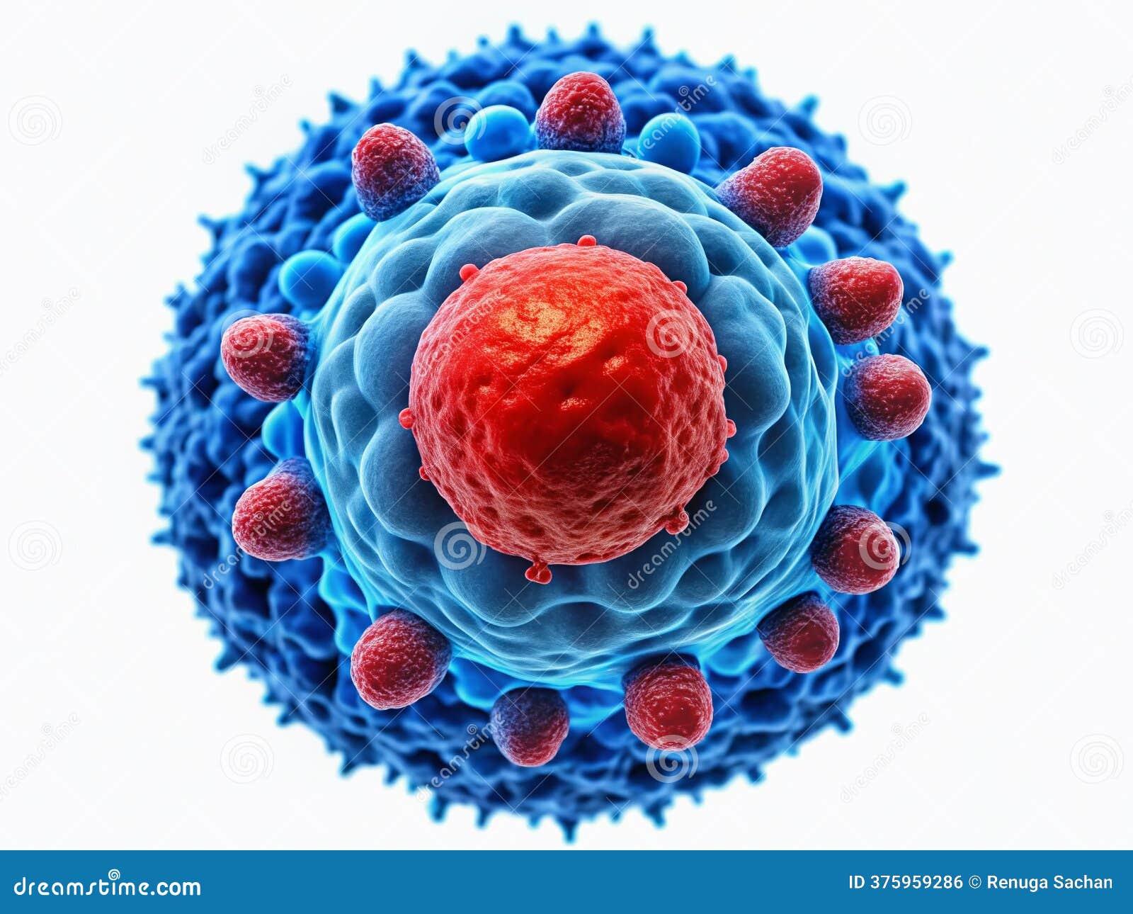 Unveiling The Intricate Structure Of A Red Blood Cell A Microscopic ...