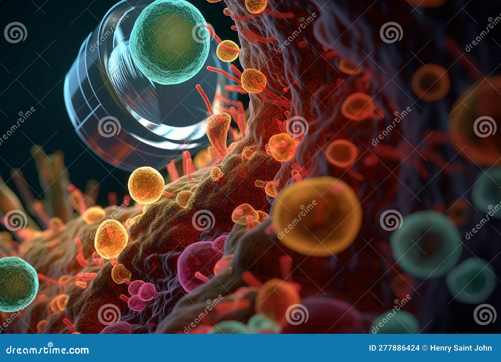 Unveiling the Microcosm: a Photorealistic Dive into the World of ...