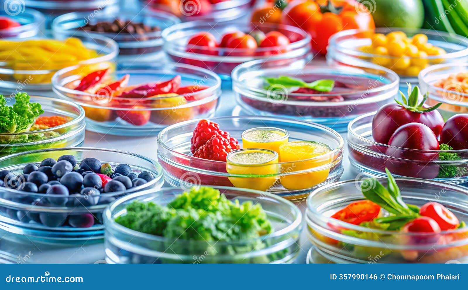 Unveiling the Microscopic World of Food a Science Lab Experiment on ...