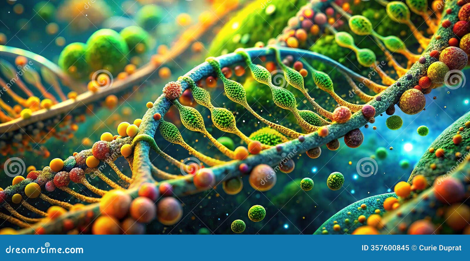 Unveiling the Vibrant World of Microscopic Algae a Detailed Look at DNA ...