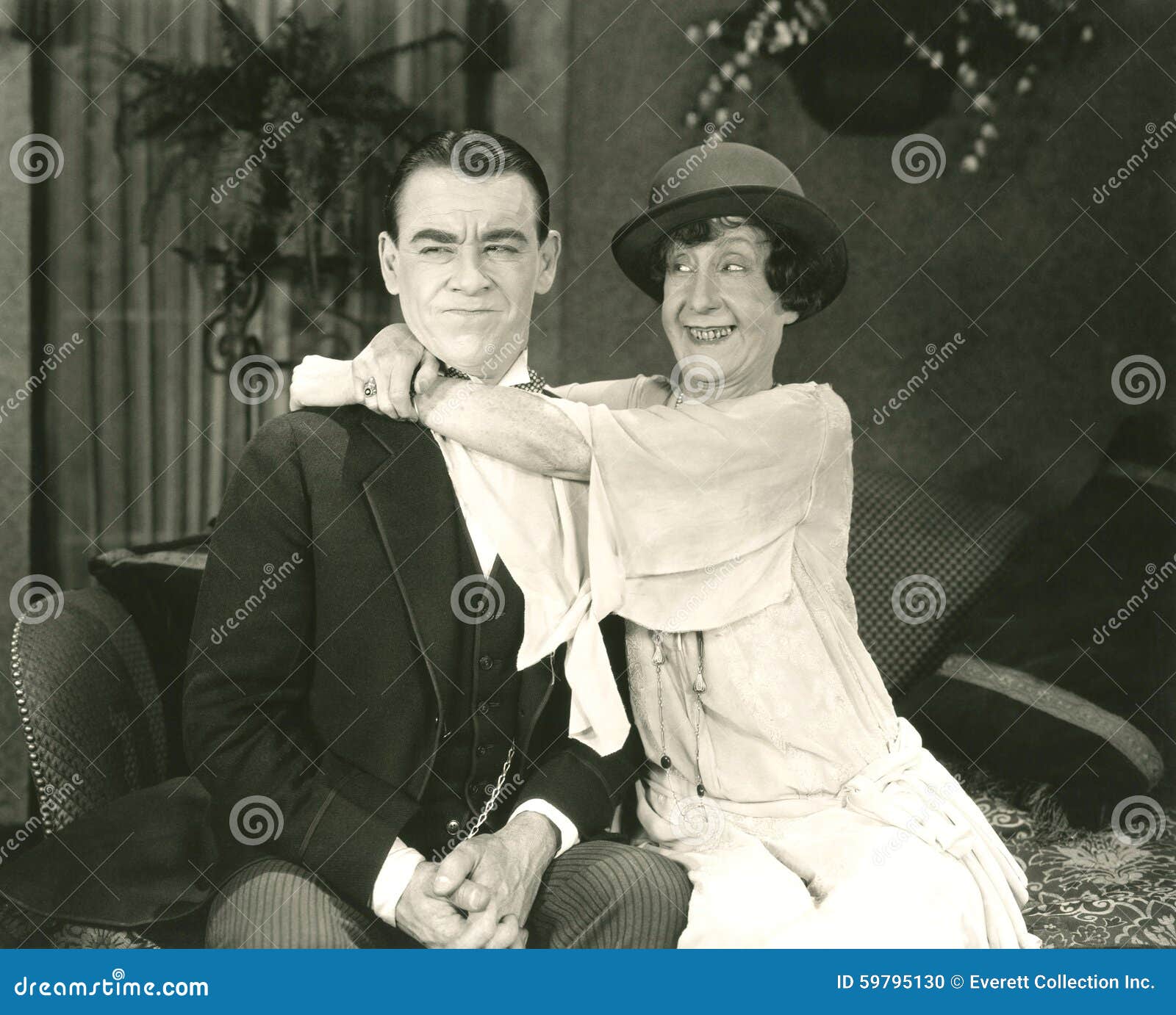 Unwanted affection stock photo. Image of fashioned, frustration - 59795130