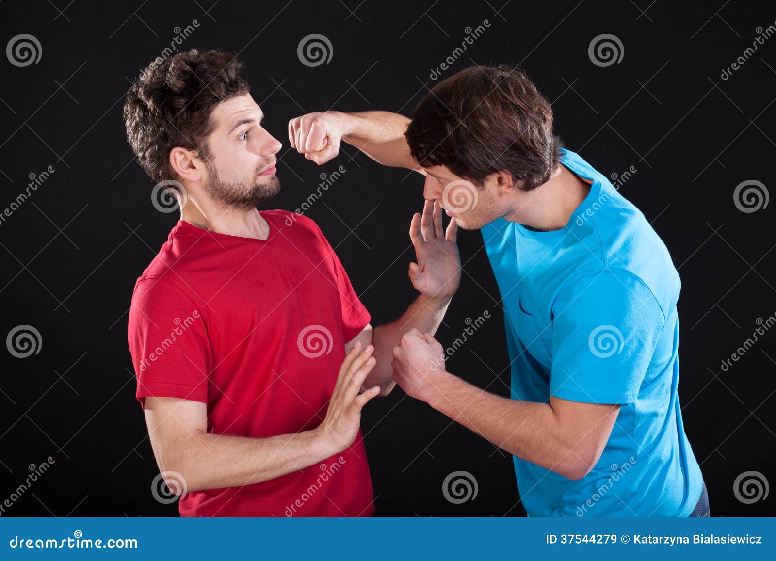 Unwanted men s fight stock image. Image of blue, provoke - 37544279
