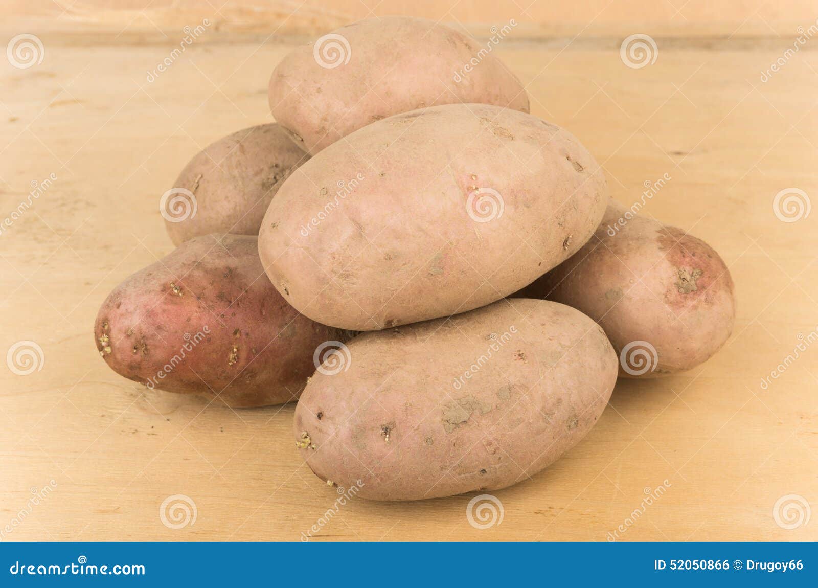 Unwashed raw potatoes stock photo. Image of foods, healthy - 52050866