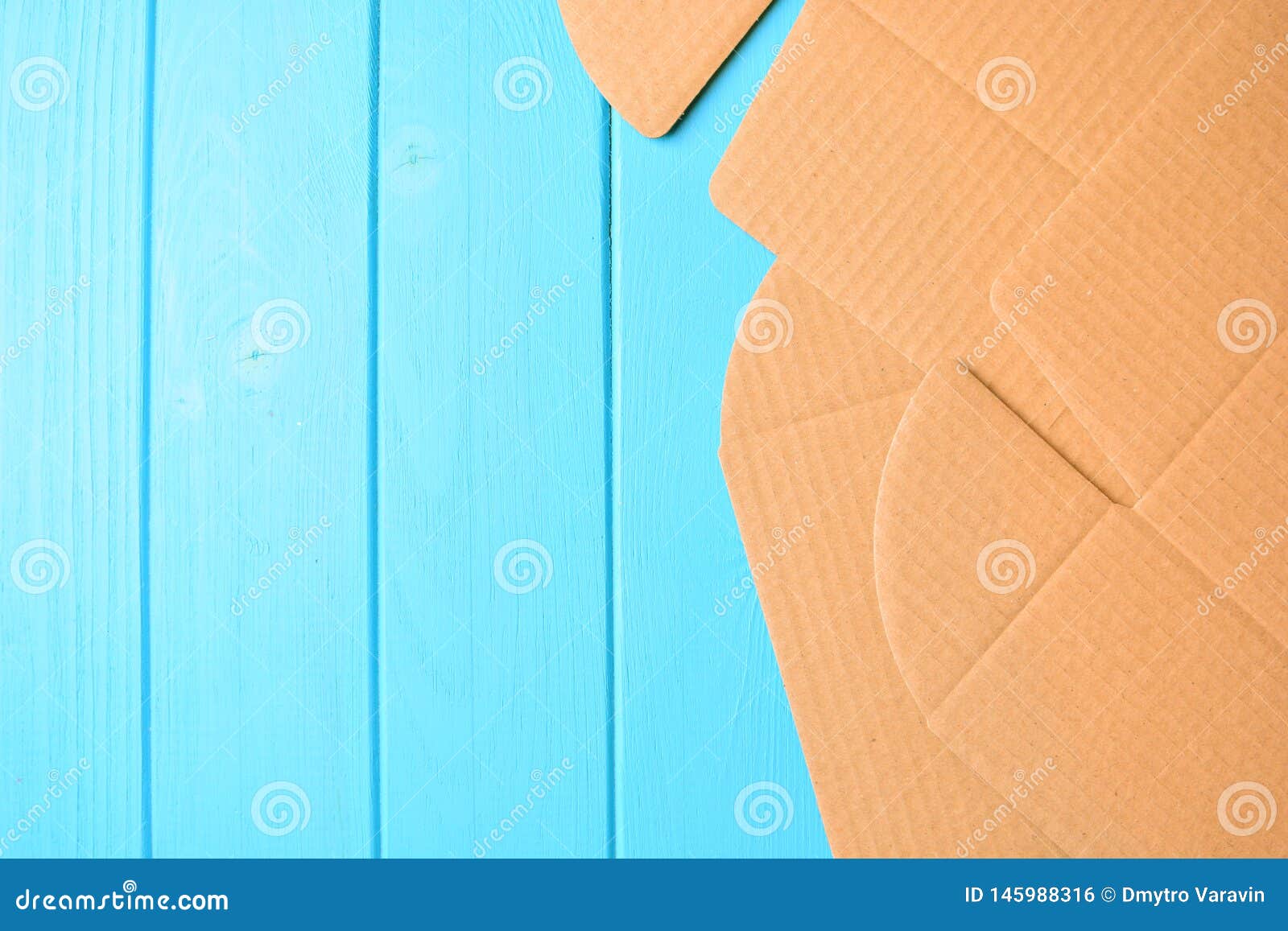 Unwrapping Cardboard Package Stock Photo - Image of cargo, unwrapping ...