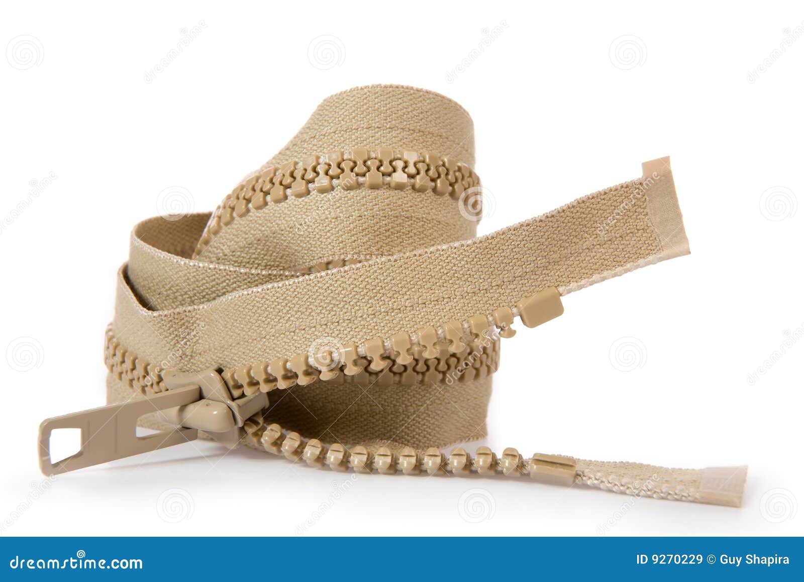 Unzipped zipper stock image. Image of empty, metal, split - 9270229