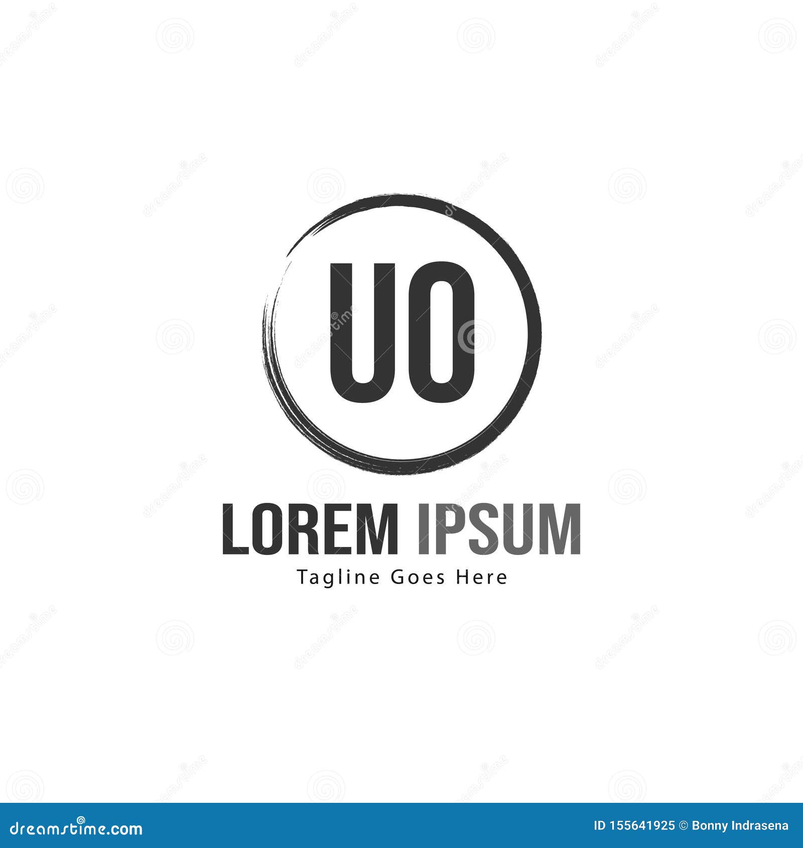 UO Letter Logo Design. Creative Modern UO Letters Icon Illustration ...