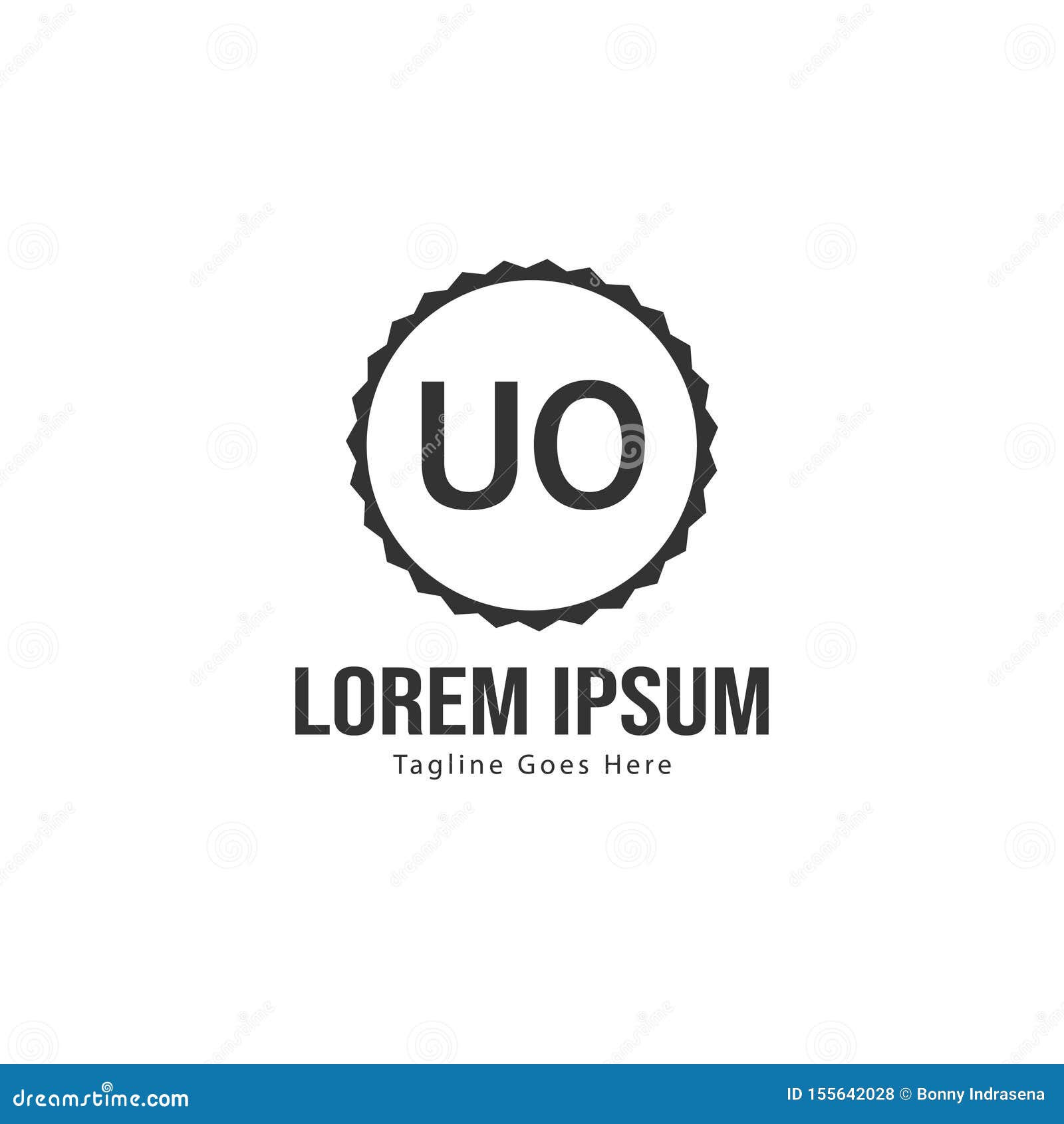 UO Letter Logo Design. Creative Modern UO Letters Icon Illustration ...