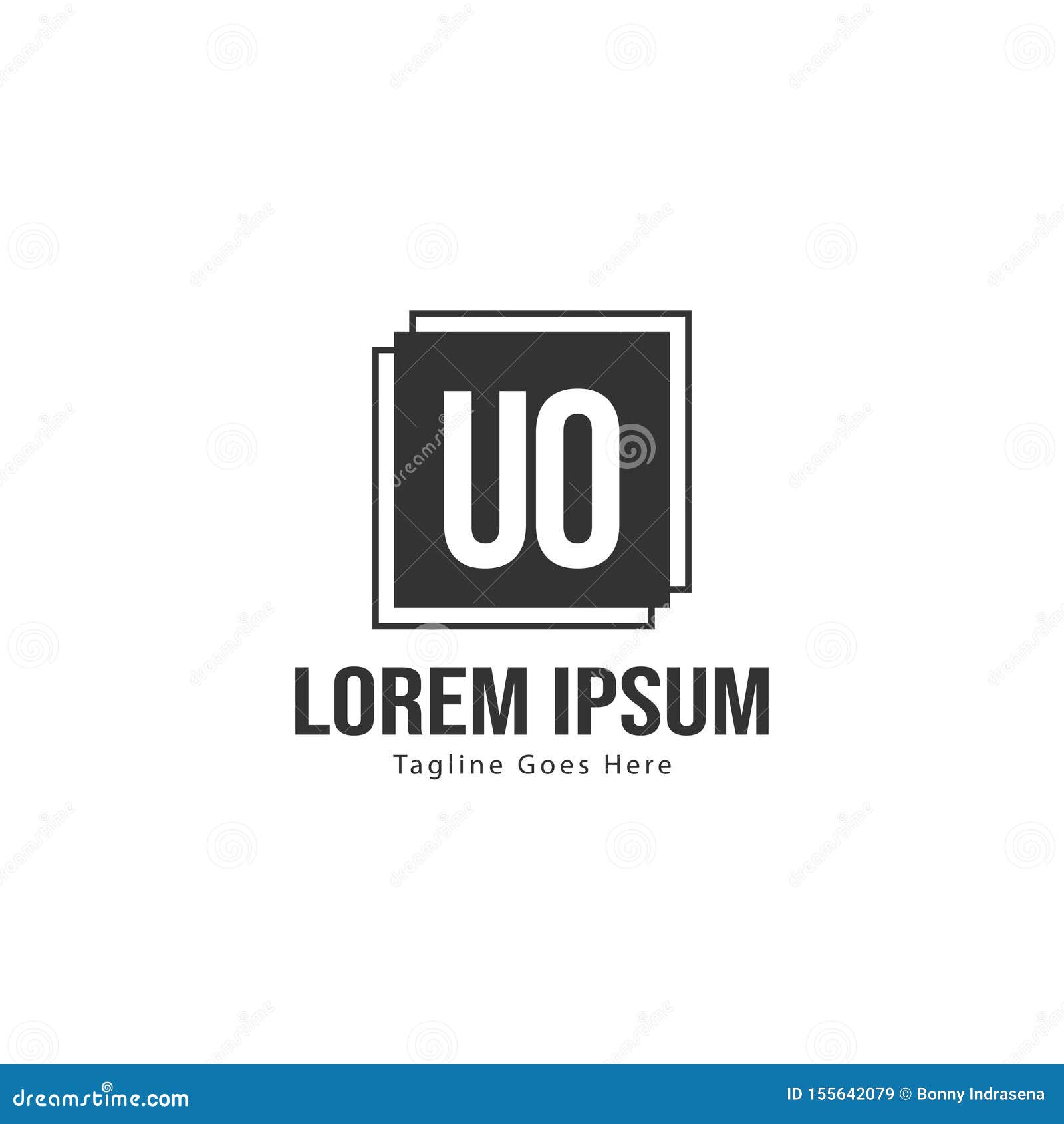 UO Letter Logo Design. Creative Modern UO Letters Icon Illustration ...