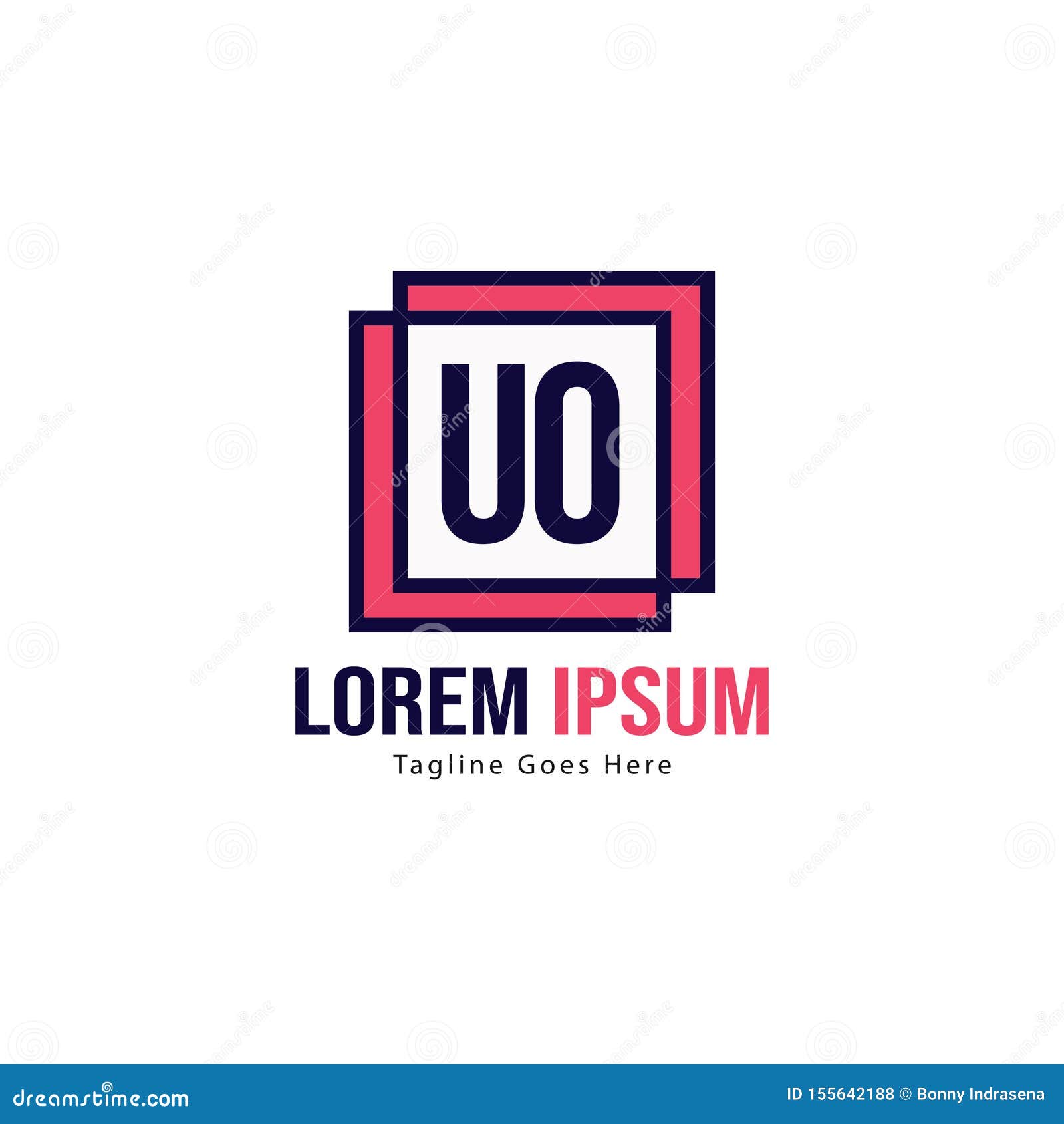 UO Letter Logo Design. Creative Modern UO Letters Icon Illustration ...