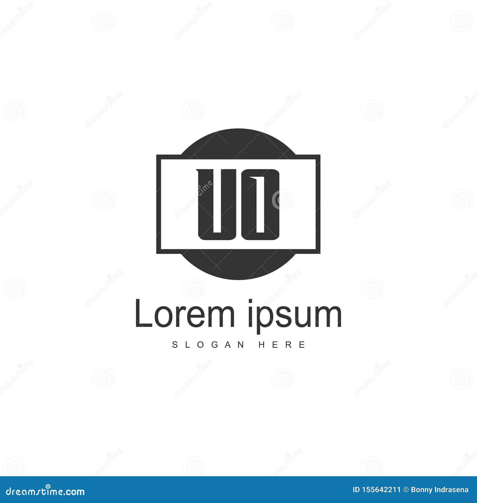 UO Letter Logo Design. Creative Modern UO Letters Icon Illustration ...