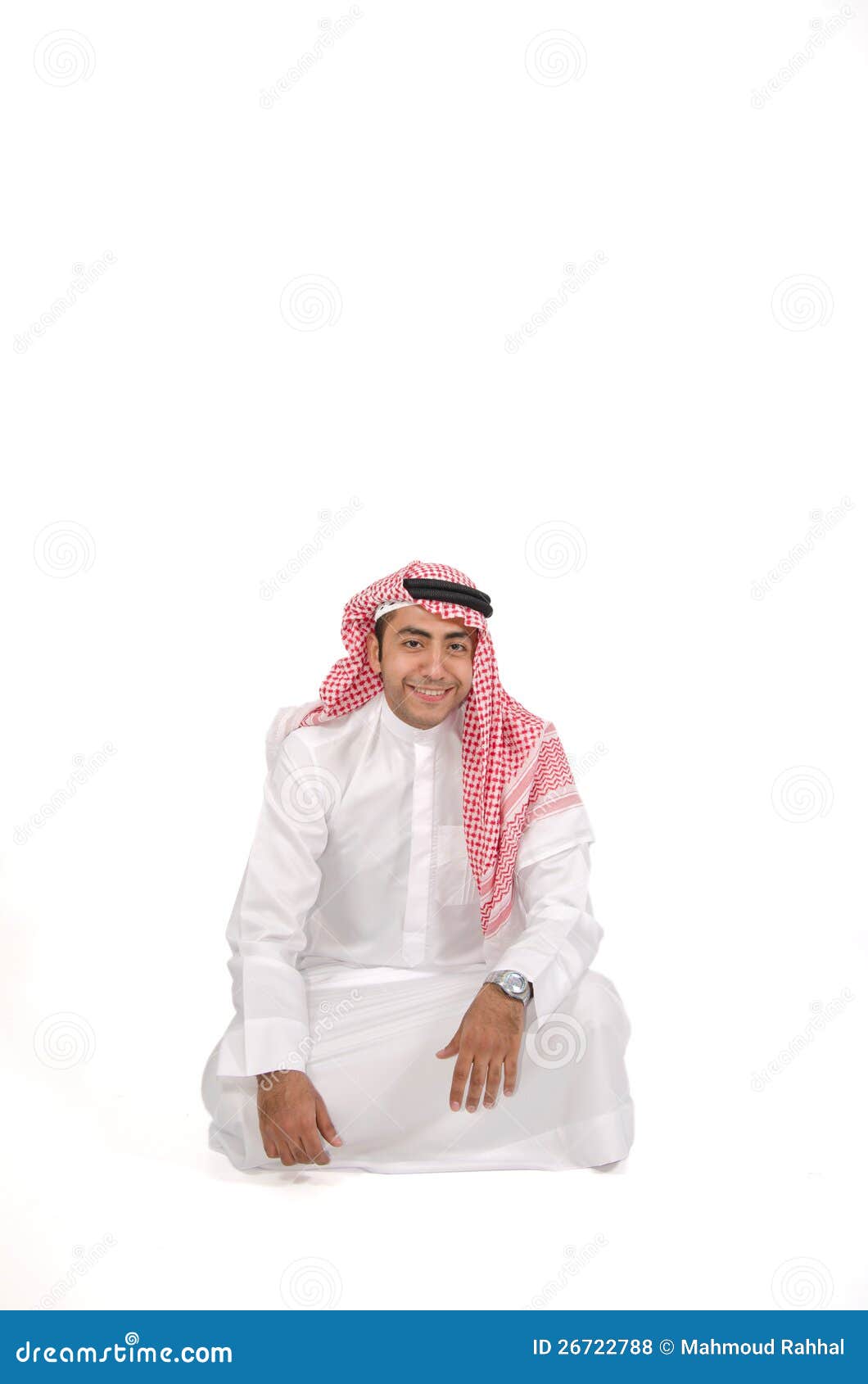 Uomo arabo fotografia stock. Immagine di tradizionale - 26722788